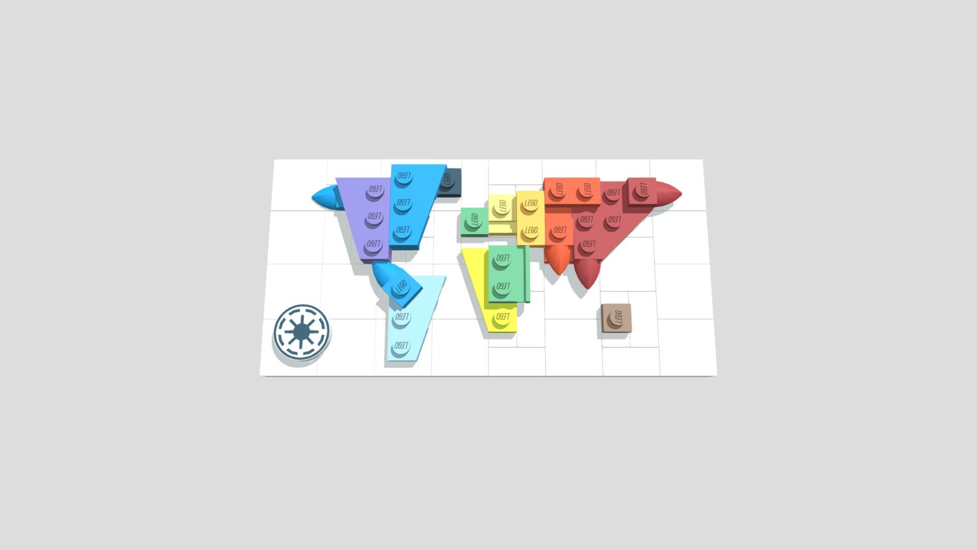 Micro - World Map - Download Free 3D model by christian.l.knoll ...