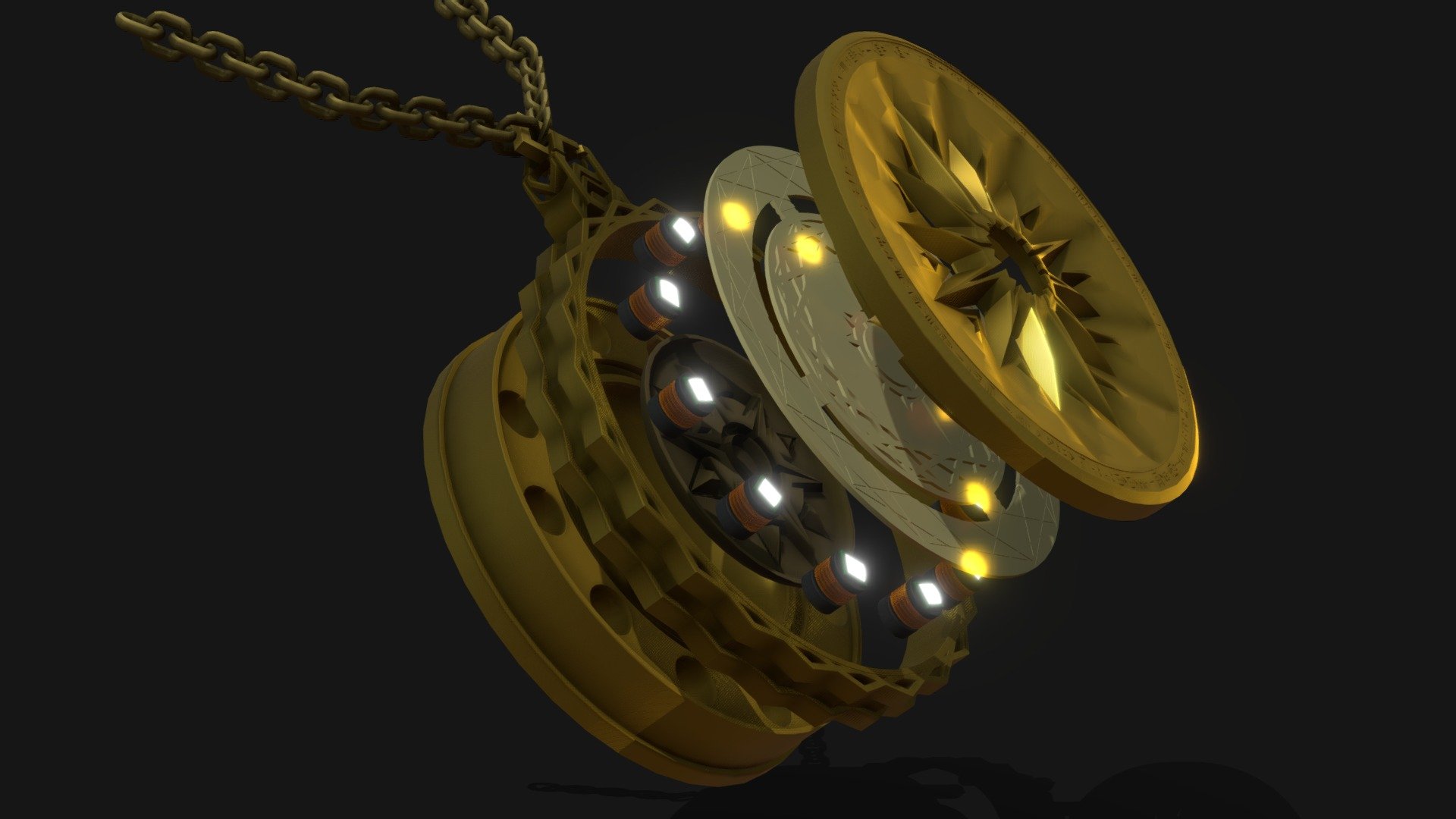 Agathkmet Amulet Exploded View - 3D model by avaslash [0182725] - Sketchfab