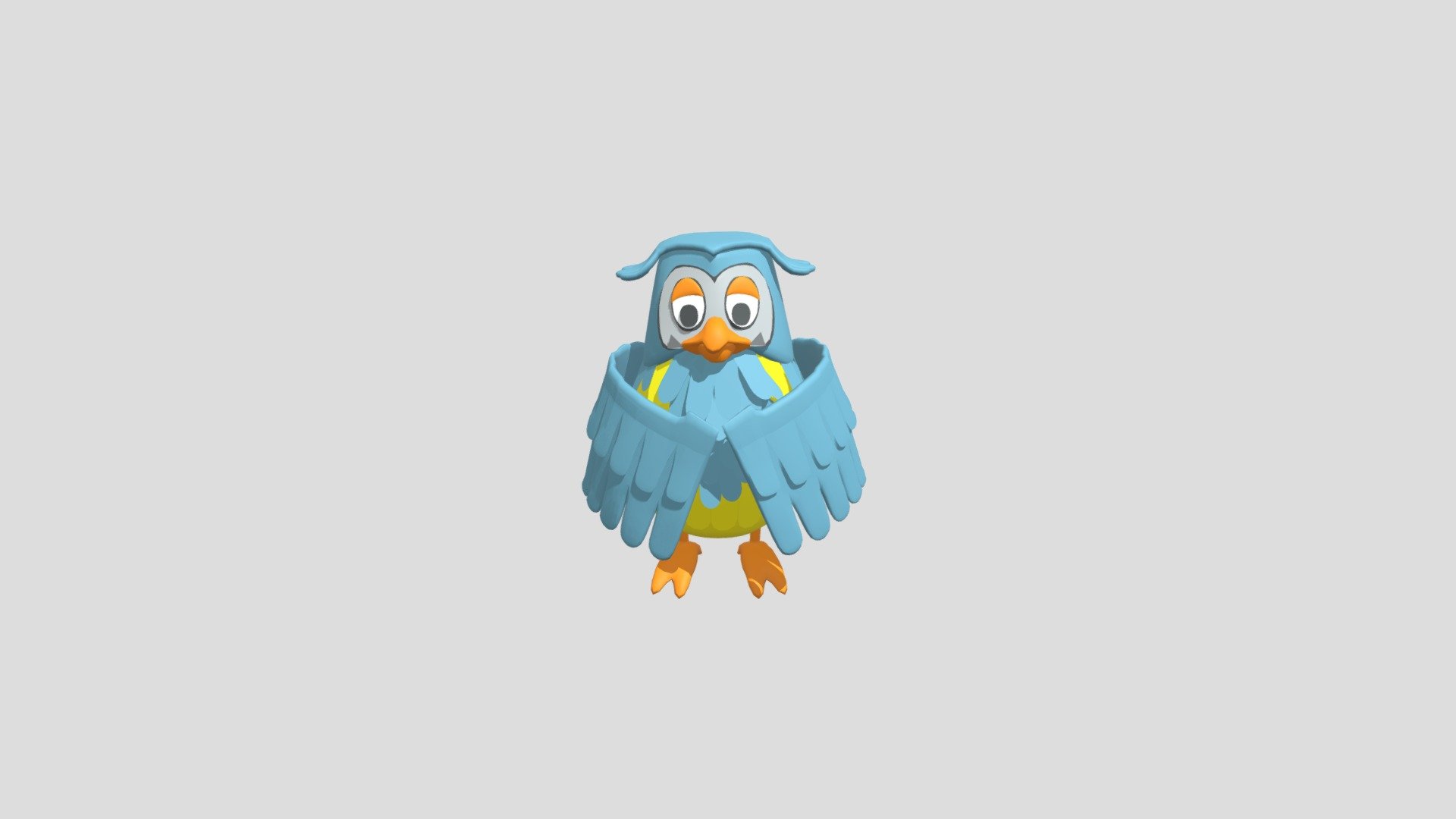 Meneer de uil - idle animation - Download Free 3D model by SkullAsuna ...
