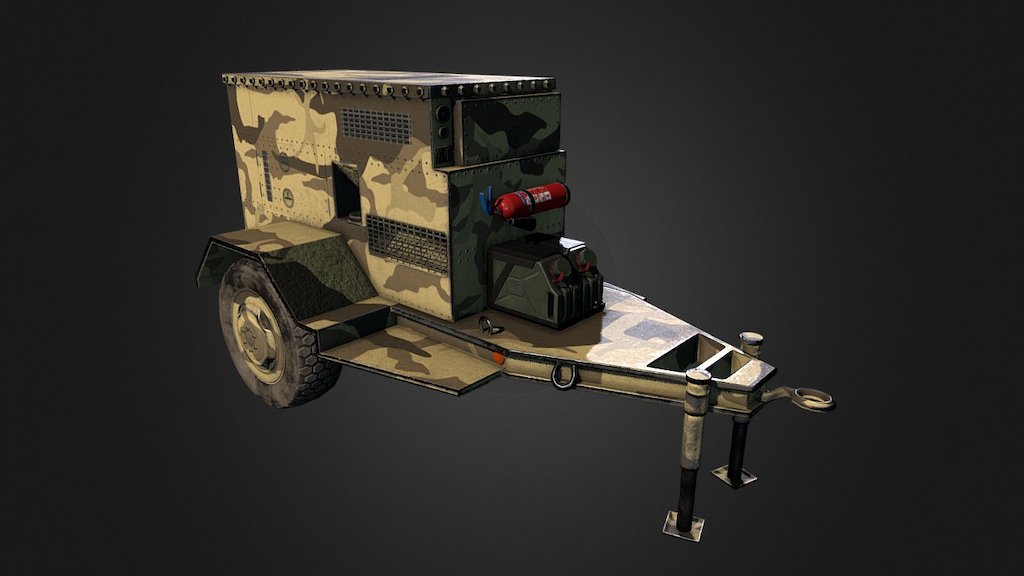 Military Generator - Buy Royalty Free 3D model by Greavsie93 [0183ec3 ...