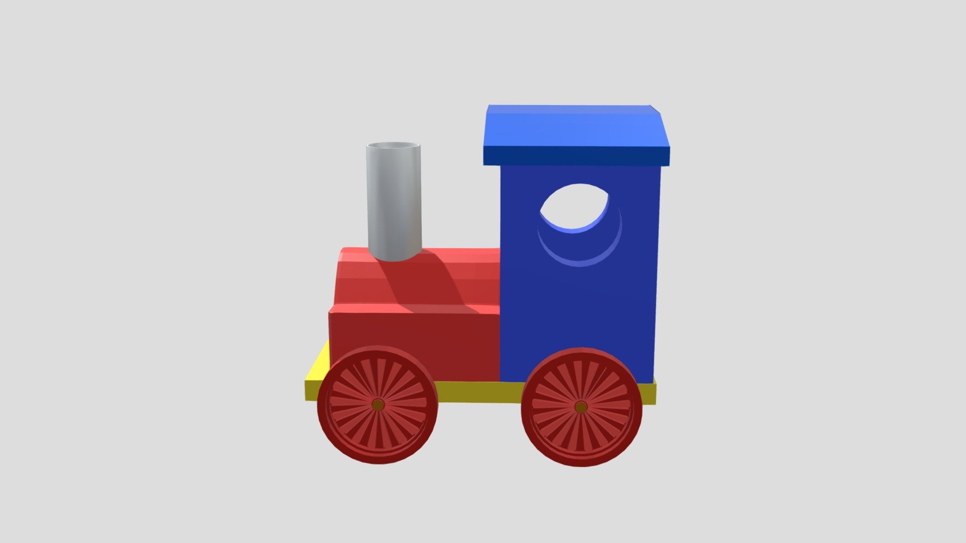 A Toy Train - 3D model by shechtershani [018798d] - Sketchfab