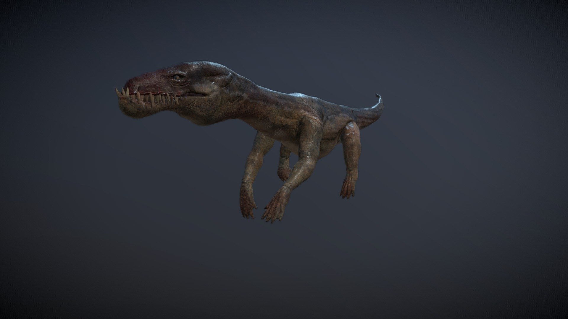 Nothosaurus - 3D model by mateopavanelsander [018b073] - Sketchfab