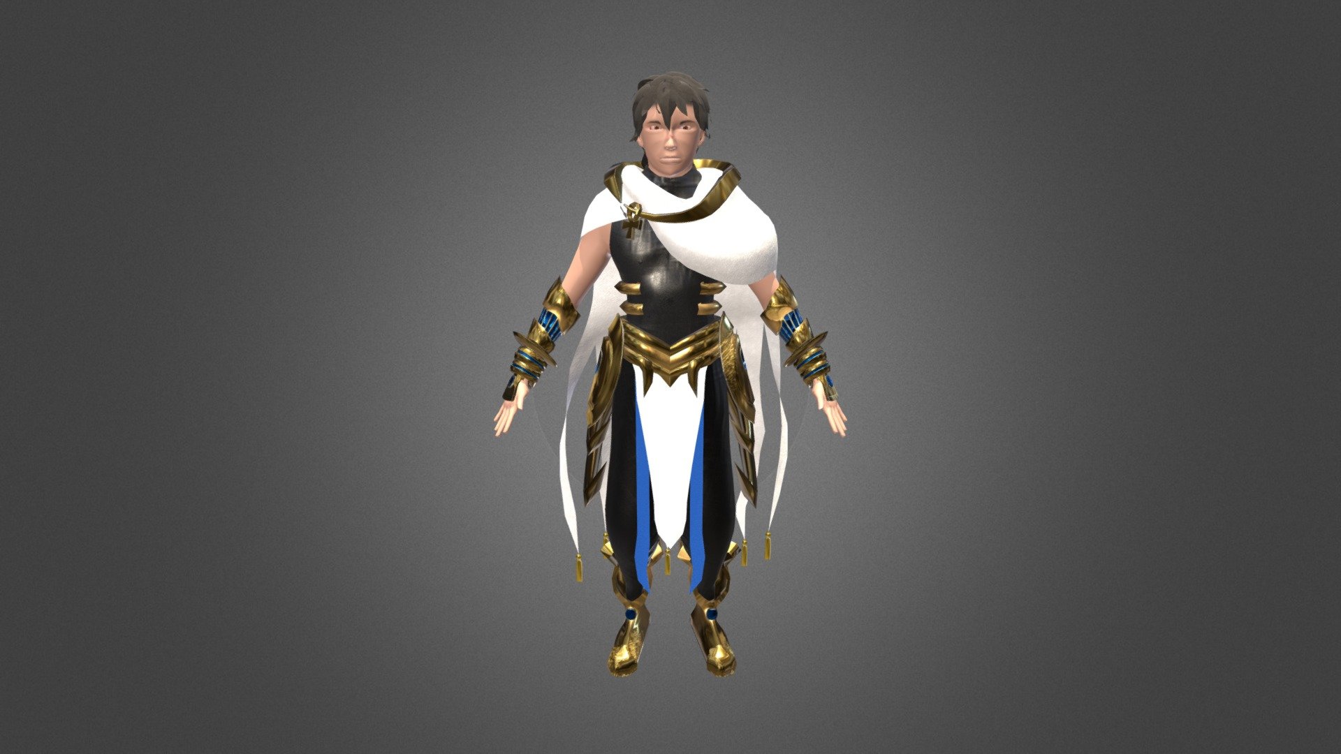 Character Model - 3D model by IffaNabilahKT [018b736] - Sketchfab