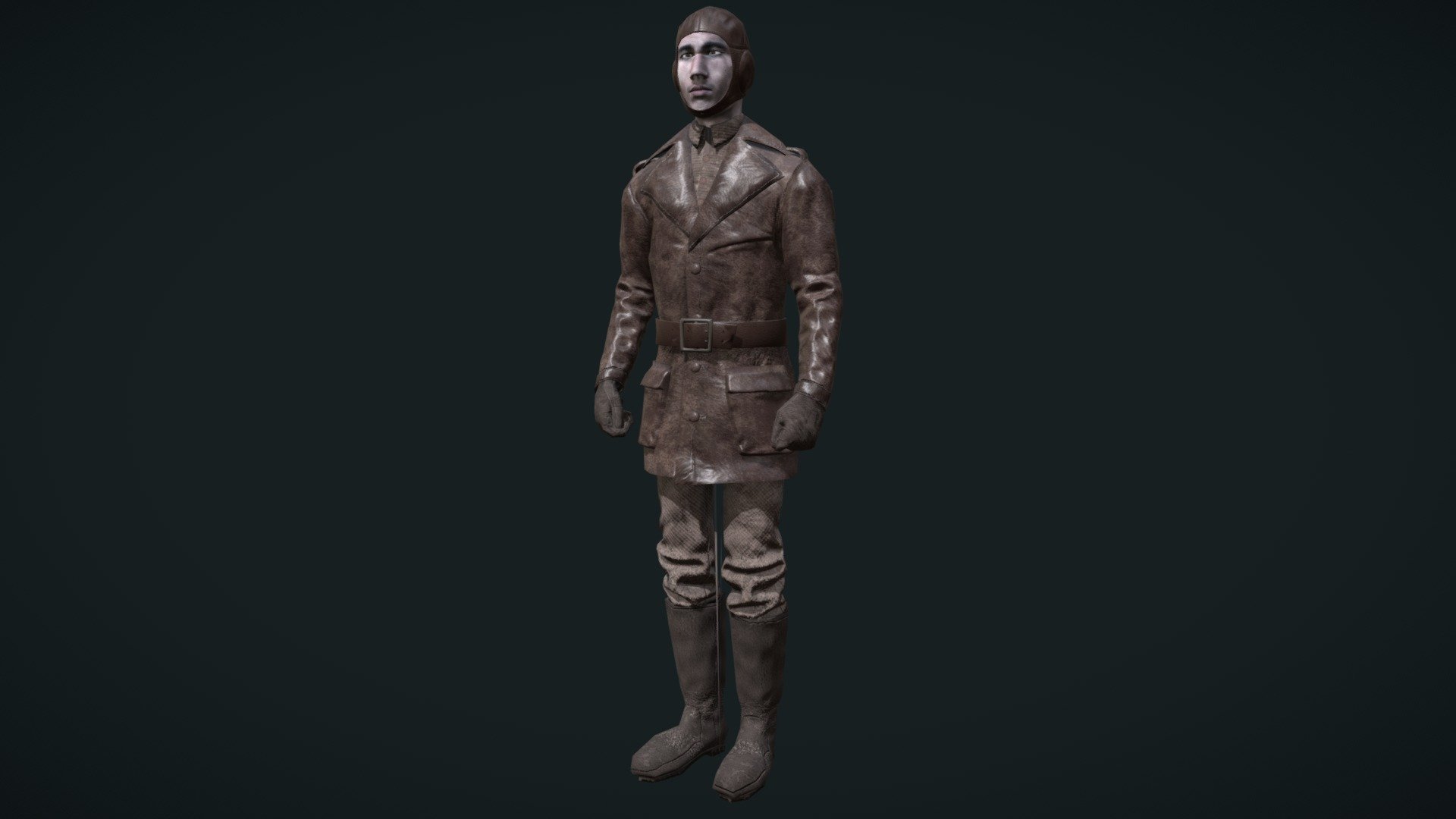 Pilot - World War 1 - Download Free 3D model by JohnyxTR [018dba3 ...