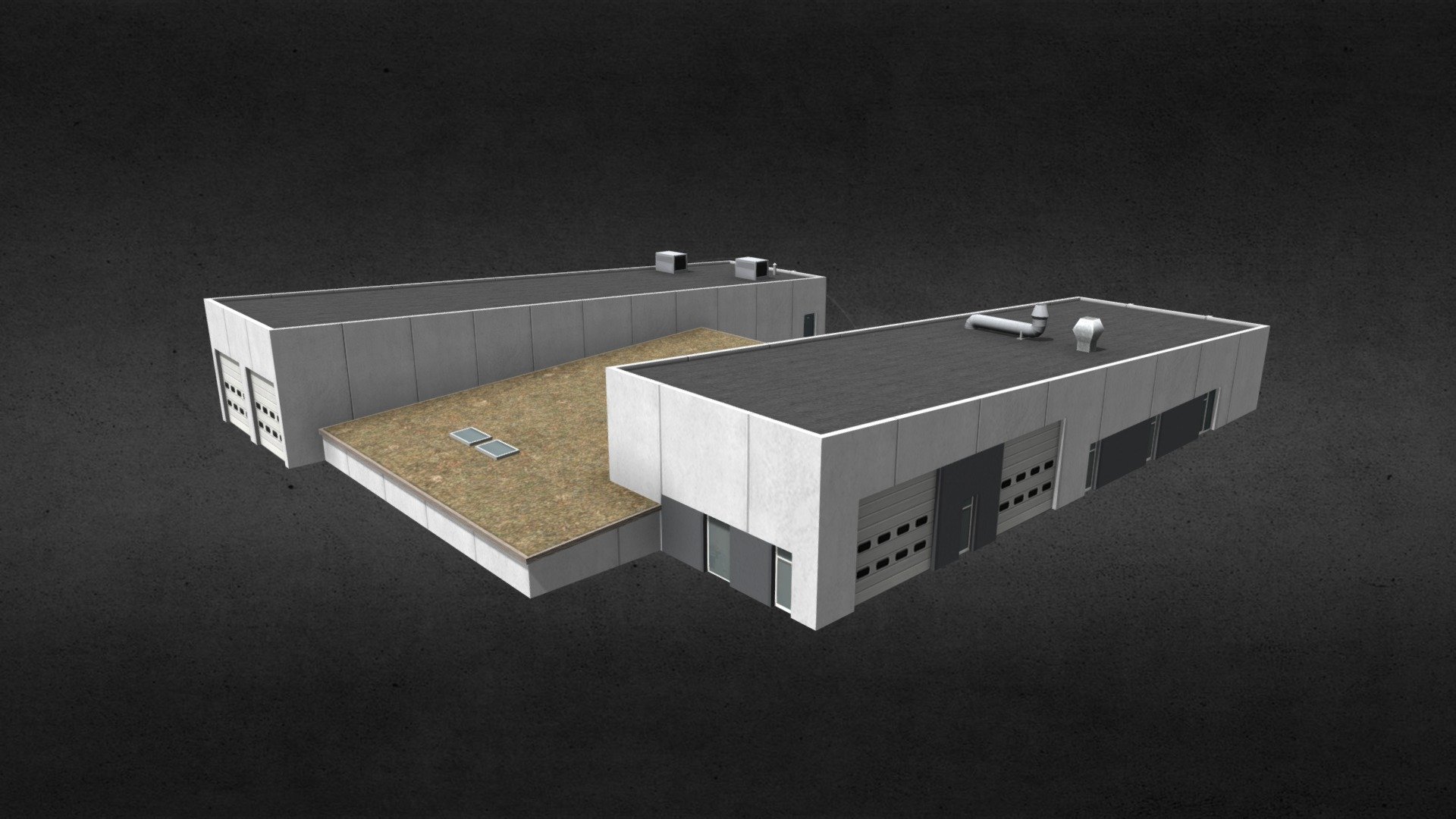 Sewage treatment facility - Grit & Screen - 3D model by Avanya [018de0e ...