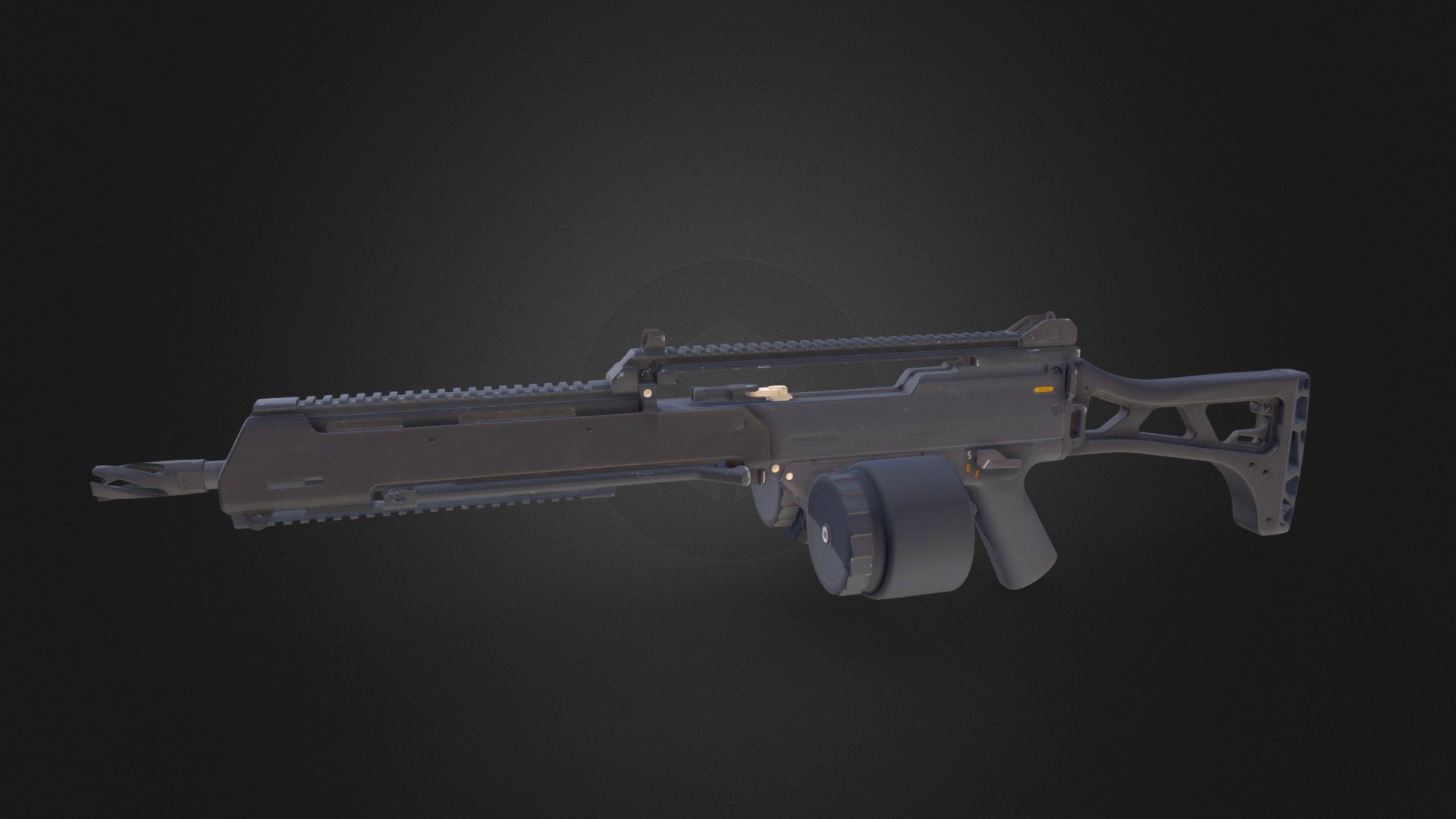 MG36(Holger26) - Download Free 3D model by SPU (@SPU123) [018f79a ...