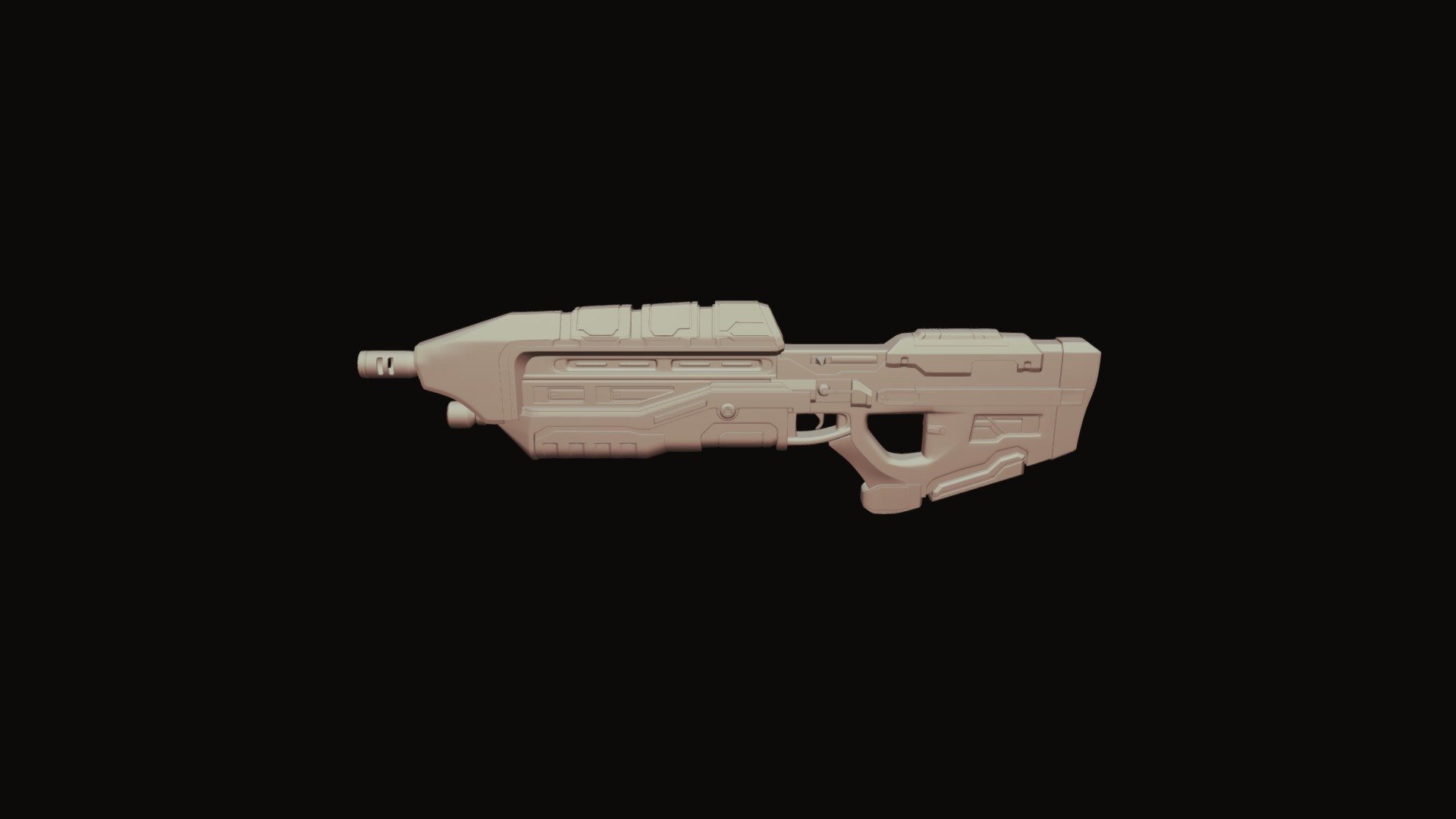 Halo Rifle - 3D model by Lynx (@zhouraphael27) [018f80e] - Sketchfab
