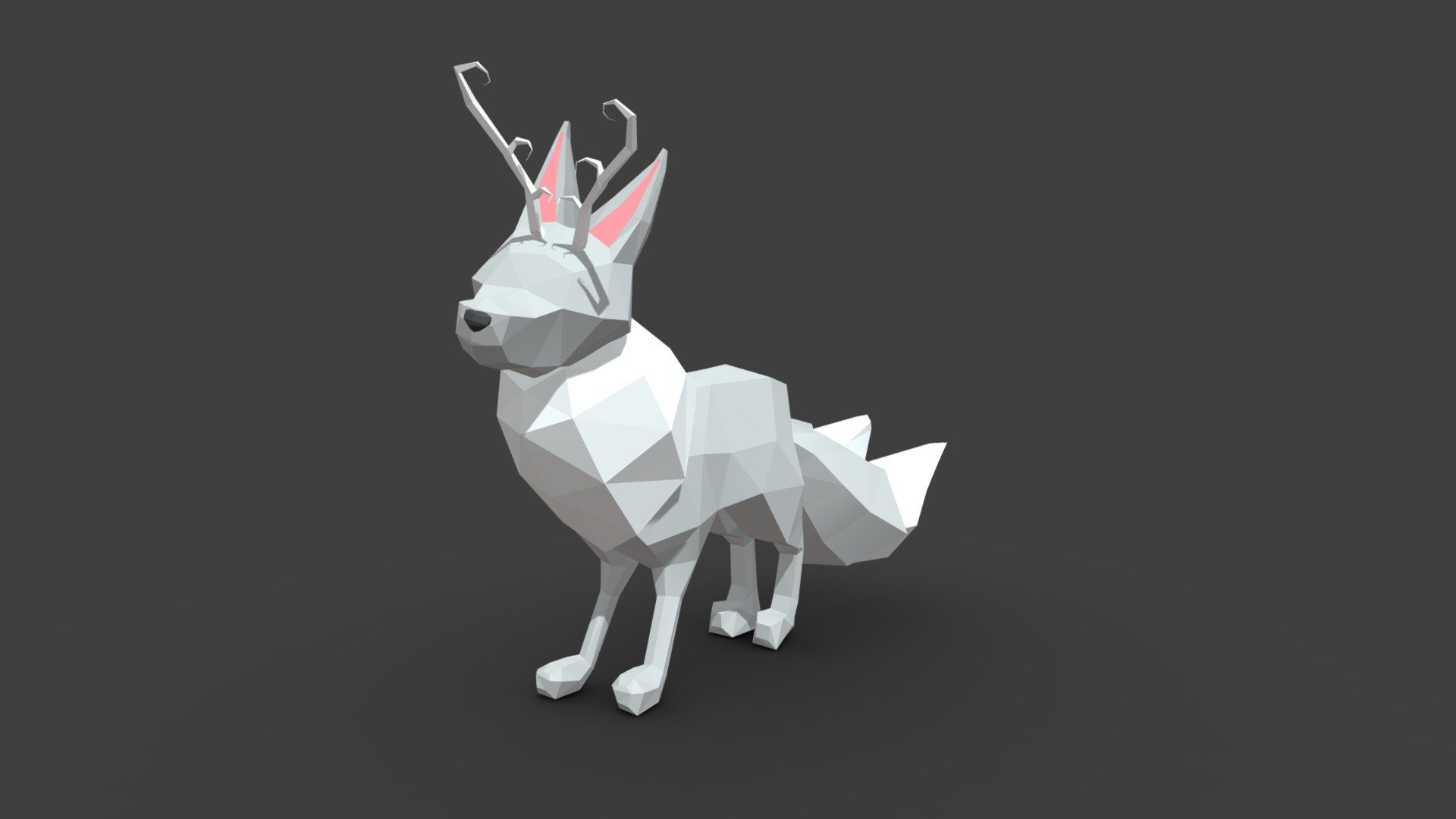 Two-Tailed Fox - 3D model by Mysticreator [0190c13] - Sketchfab
