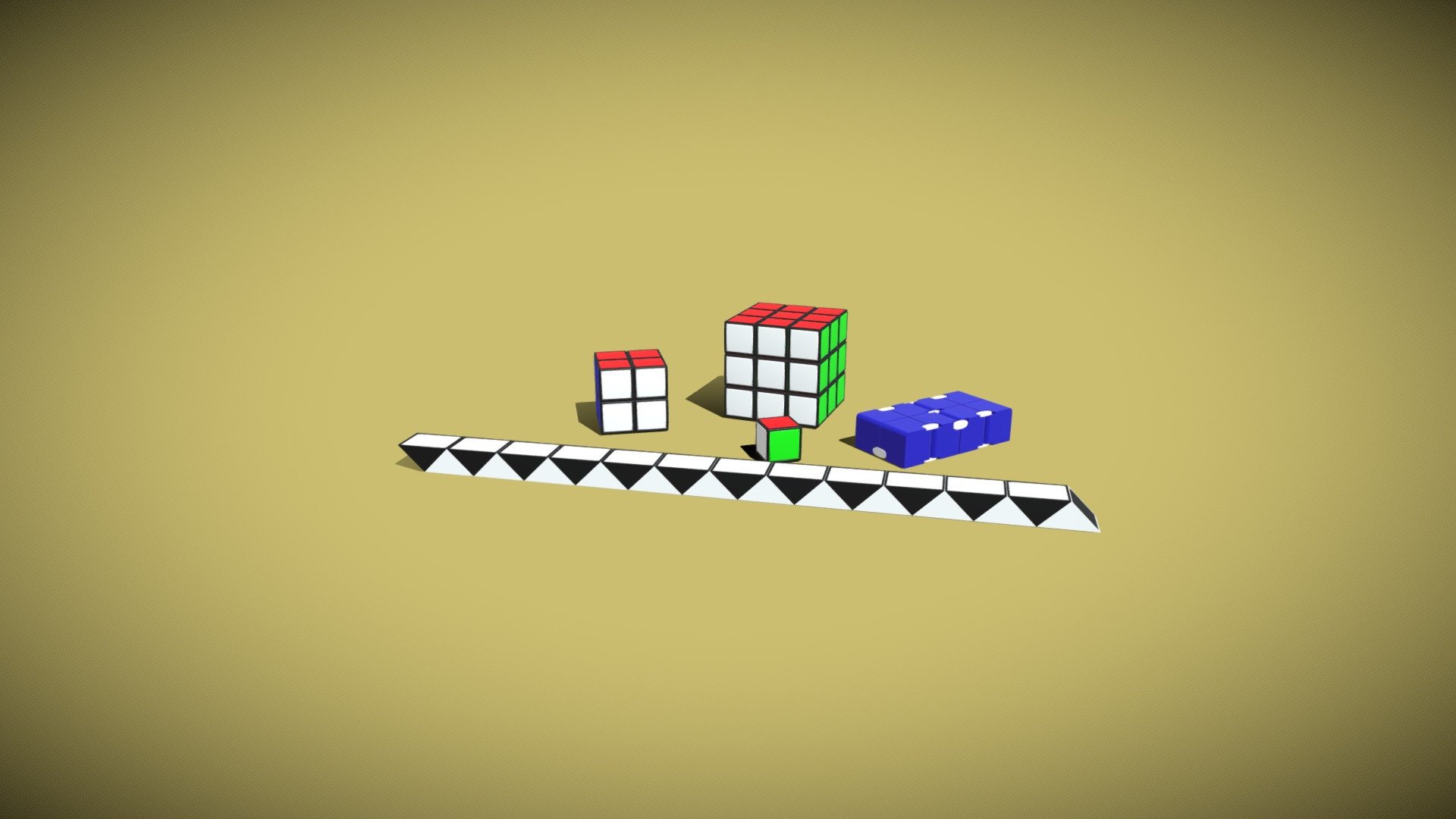 Rubik's cubes - Download Free 3D model by Orrik [0190f9c] - Sketchfab