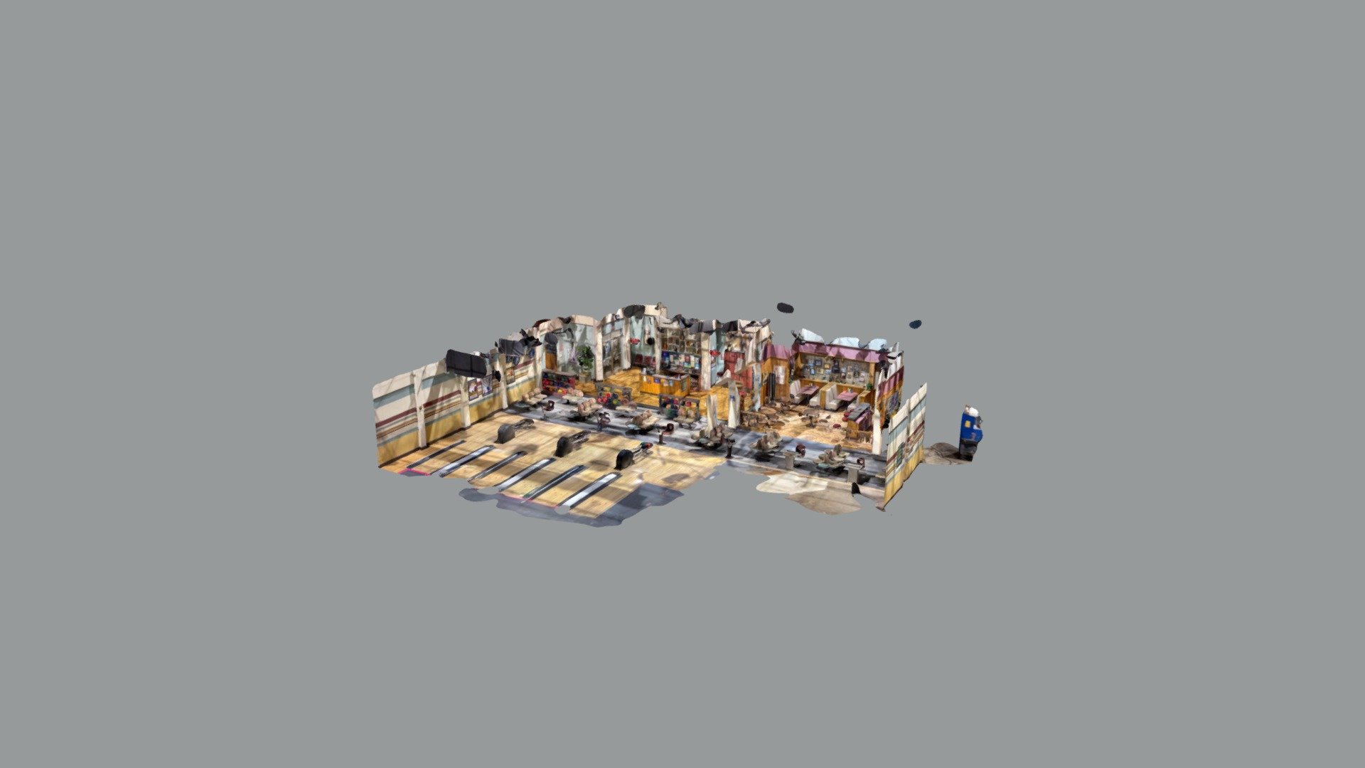 “How We Roll” CBS Archie’s Lanes - Download Free 3D model by ...