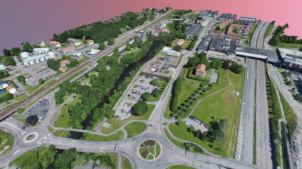 Partille Centrum 2017-07-05 - 3D model by www.powerphoto.nu ...