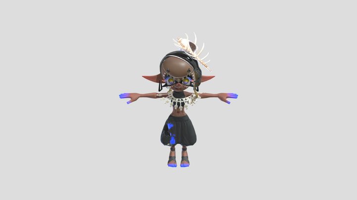 Splatoon-characters 3D models - Sketchfab