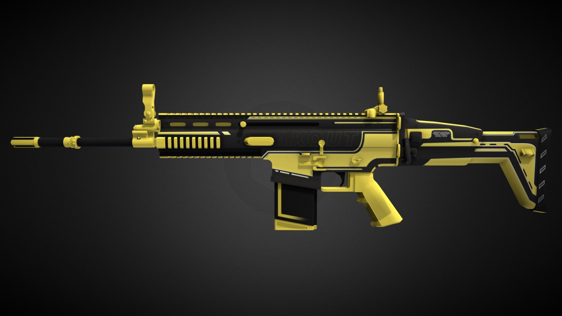 Scar-H | Breakout - 3D model by tdrvcreative (@biomepsd) [019686f ...