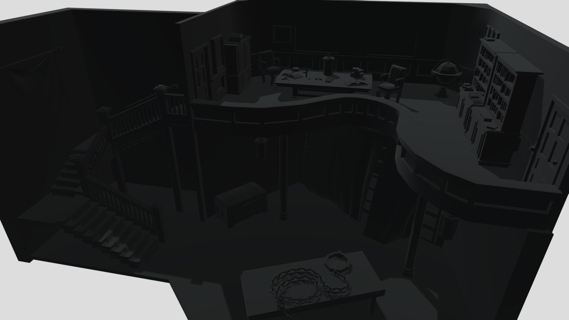 Hunter's House - 3D model by delaneyk [0196eec] - Sketchfab
