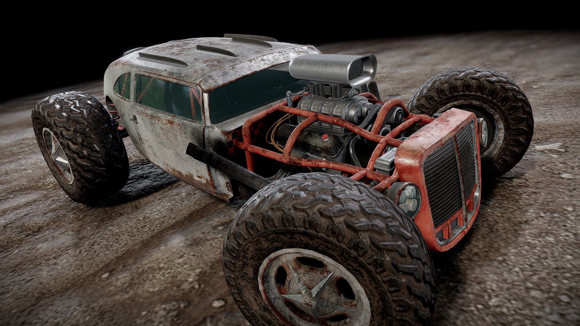 "Lynx RAIDER" off-road hot rod - 3D model by ollitei [0198813] - Sketchfab