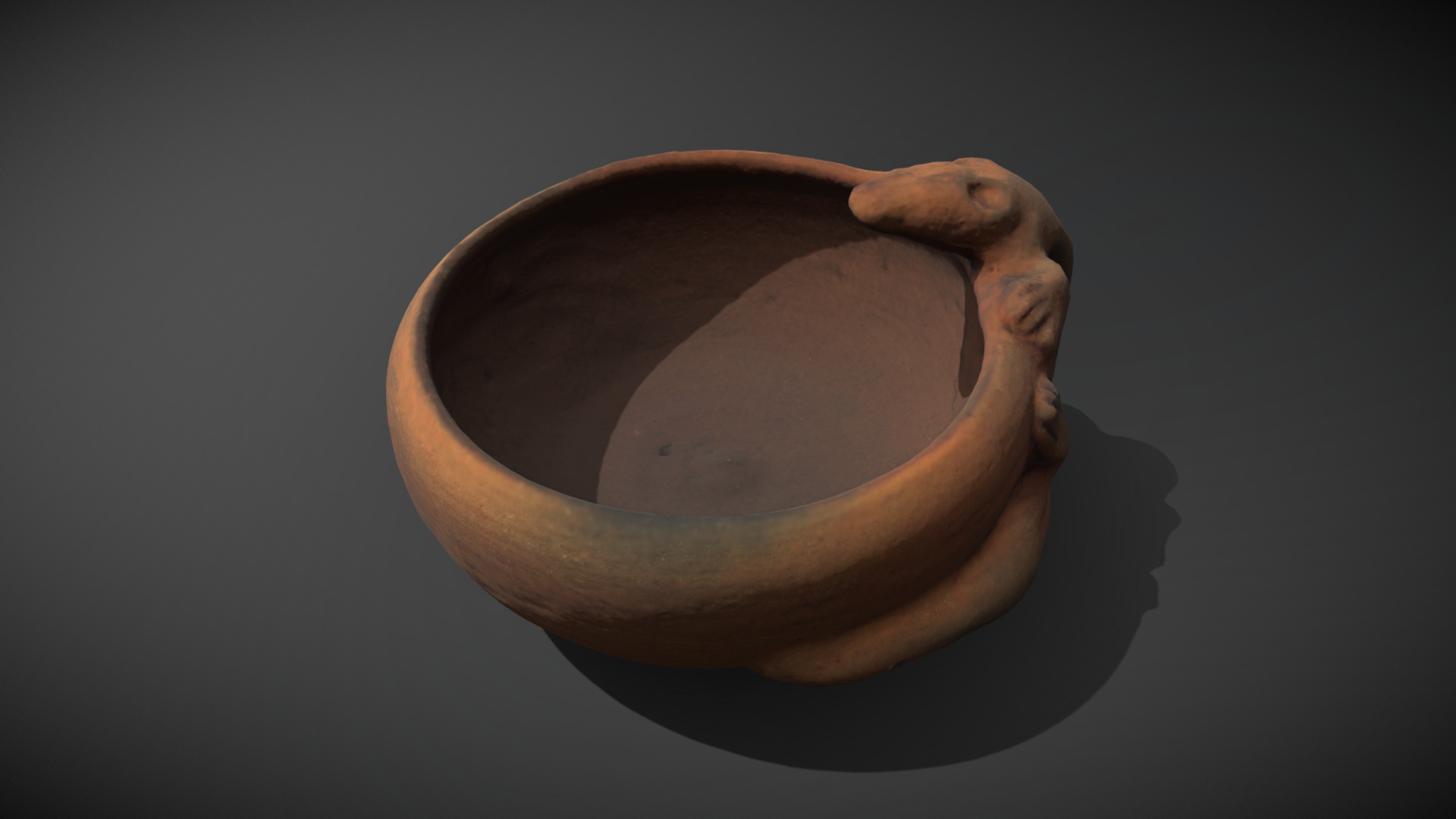 Pottery Bowl (Modern) from Nevis, West Indies - 3D model by Edward ...
