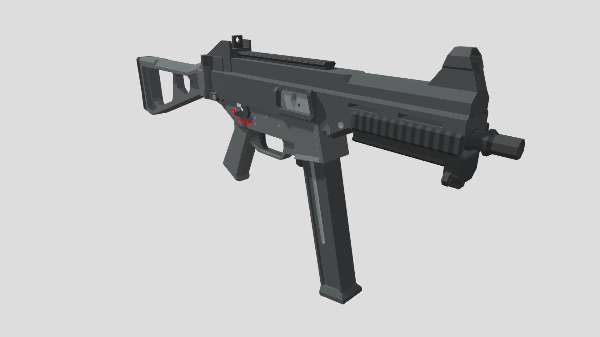 UMP-45 submachinegun - Buy Royalty Free 3D model by shirioko [019bce1 ...