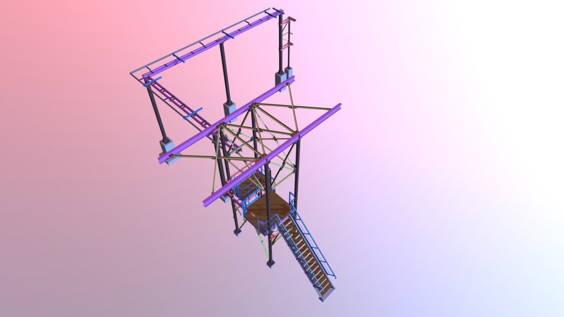 Flyover - Download Free 3D model by iliayurchenkov [019c0ec] - Sketchfab