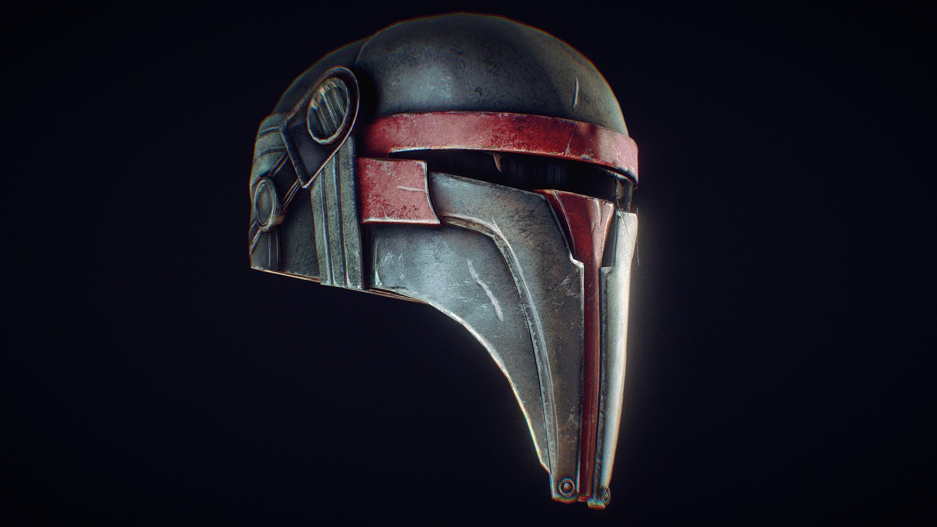 Darth Revan Helmet - 3D model by David06 [019cb85] - Sketchfab