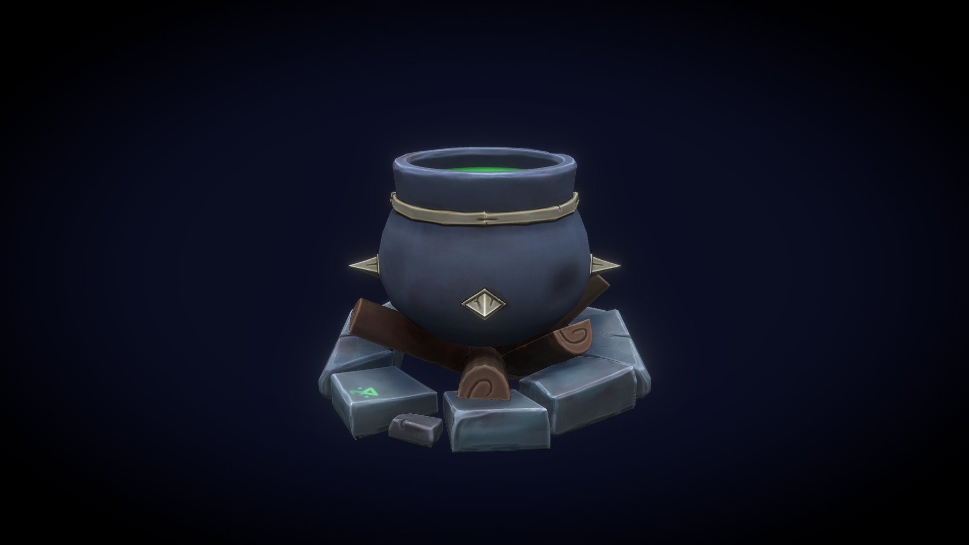 Magic pot - 3D model by Ansiig [019cccd] - Sketchfab