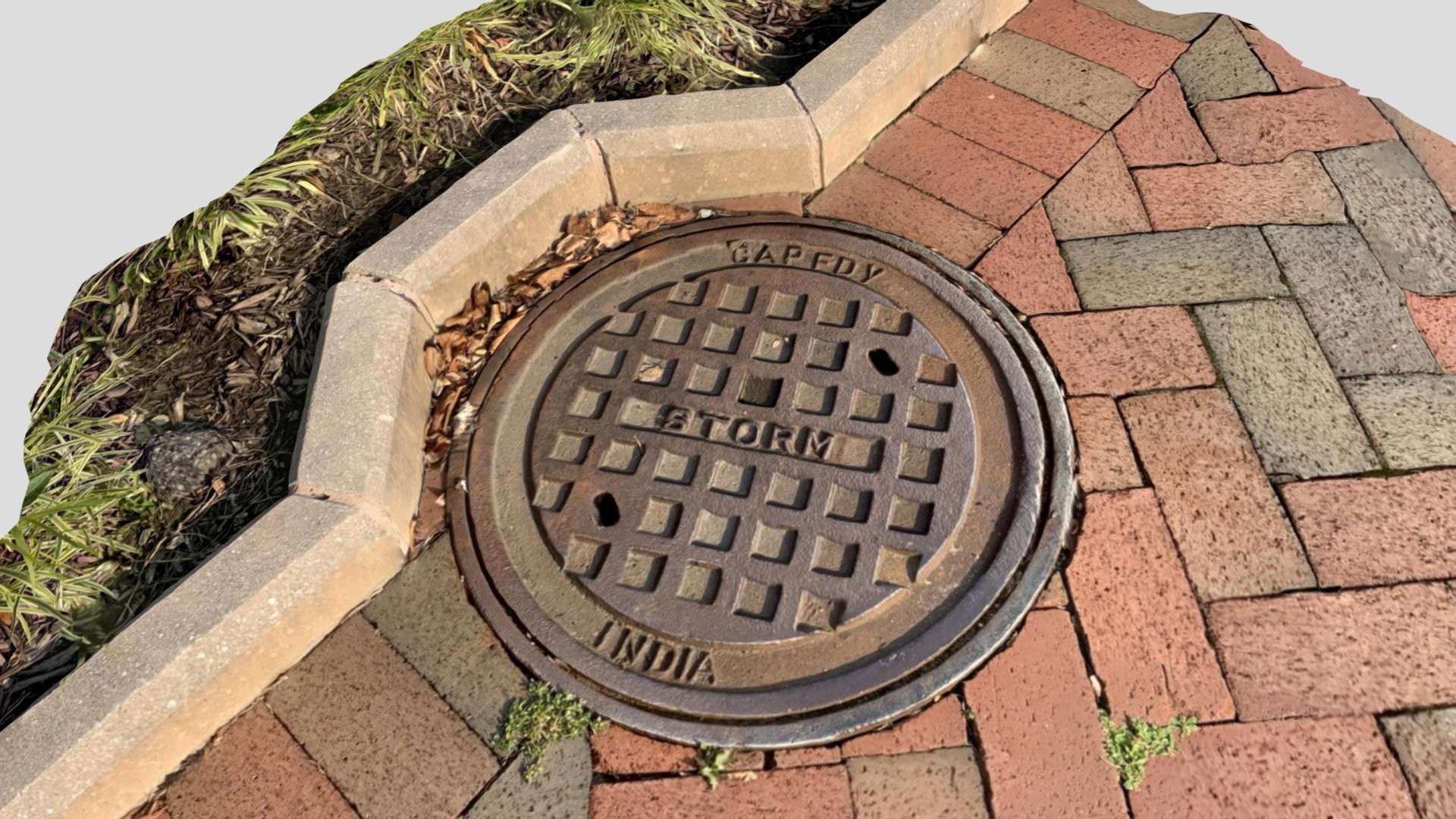 Storm Drain Cover (VCU_3D_7539) - Download Free 3D model by Virtual ...