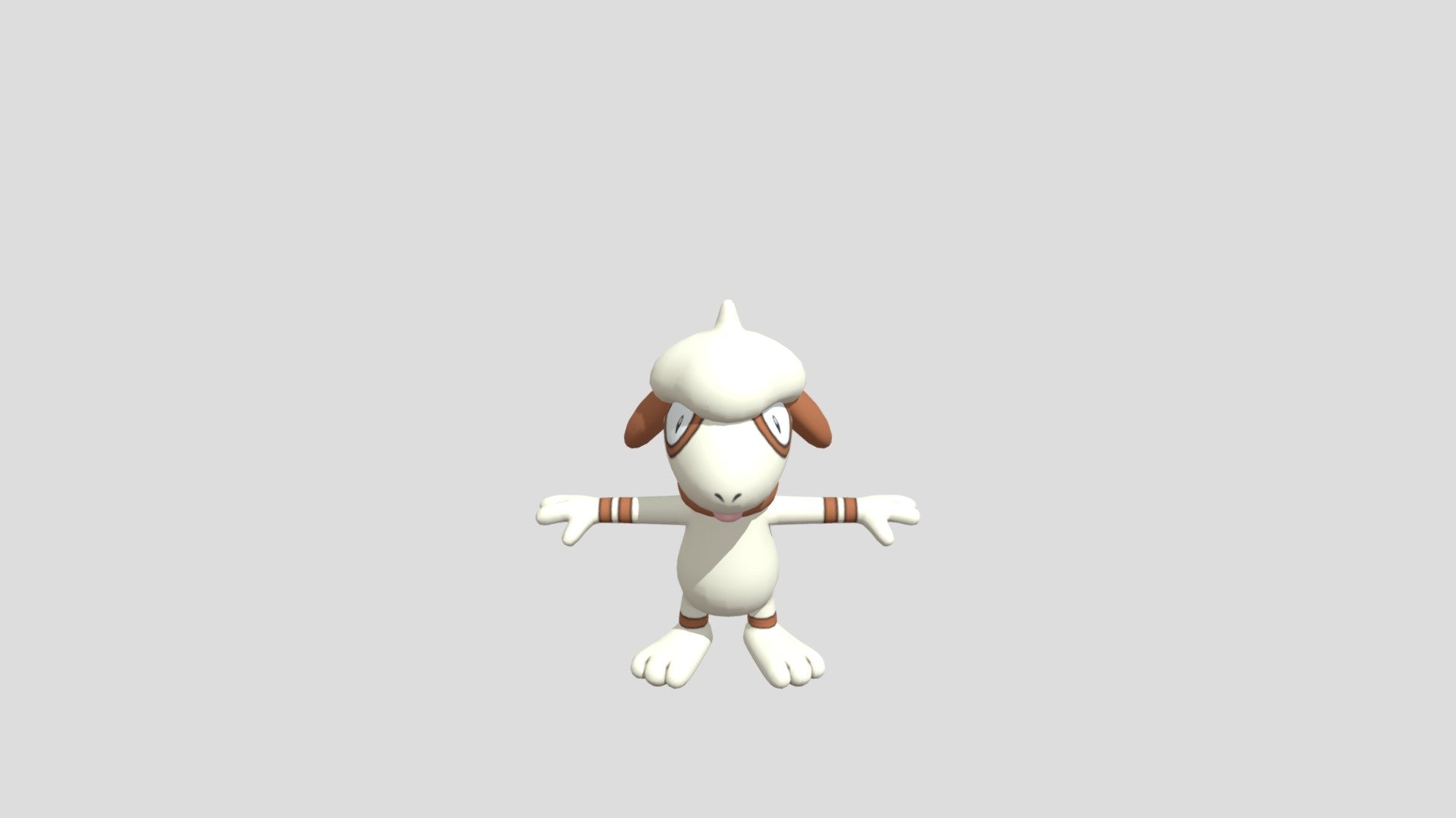 Smeargle - Download Free 3D model by nguyenlouis32 [019ef0a] - Sketchfab