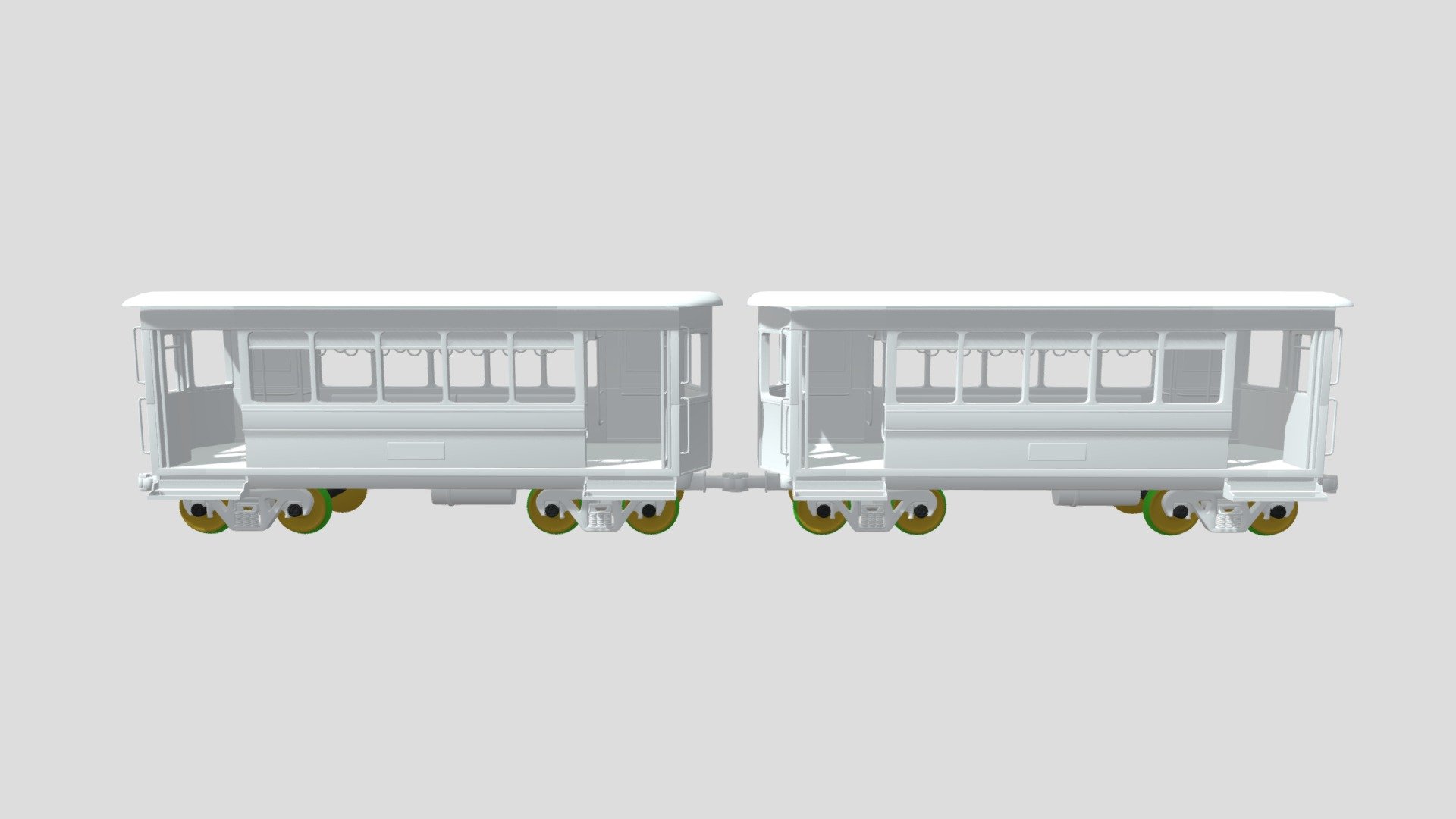Project Playtime: Express Locomotive Wagon - Download Free 3D model by ...