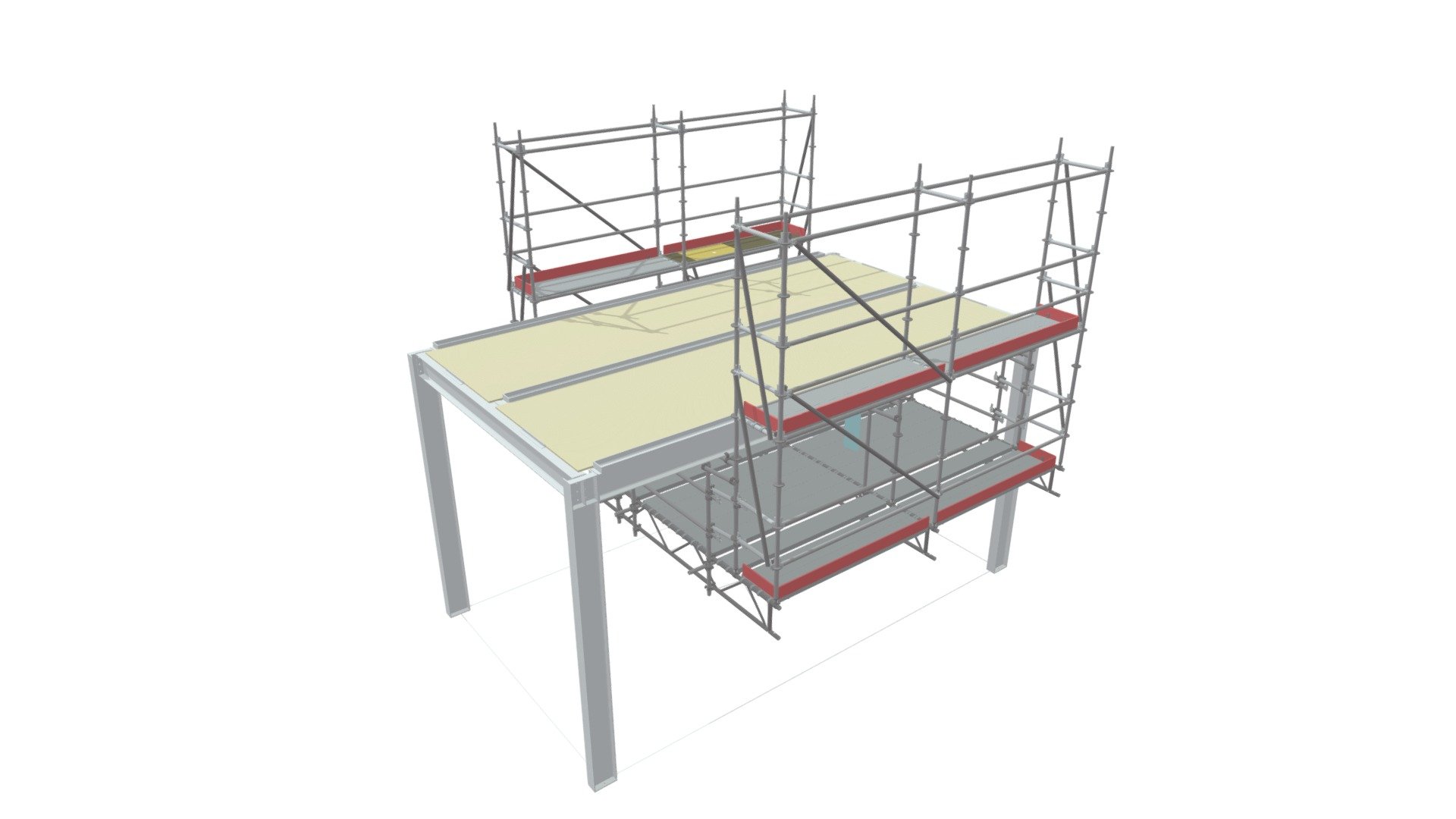 passerelle exercice STA - 3D model by GLRO [01a0fb2] - Sketchfab