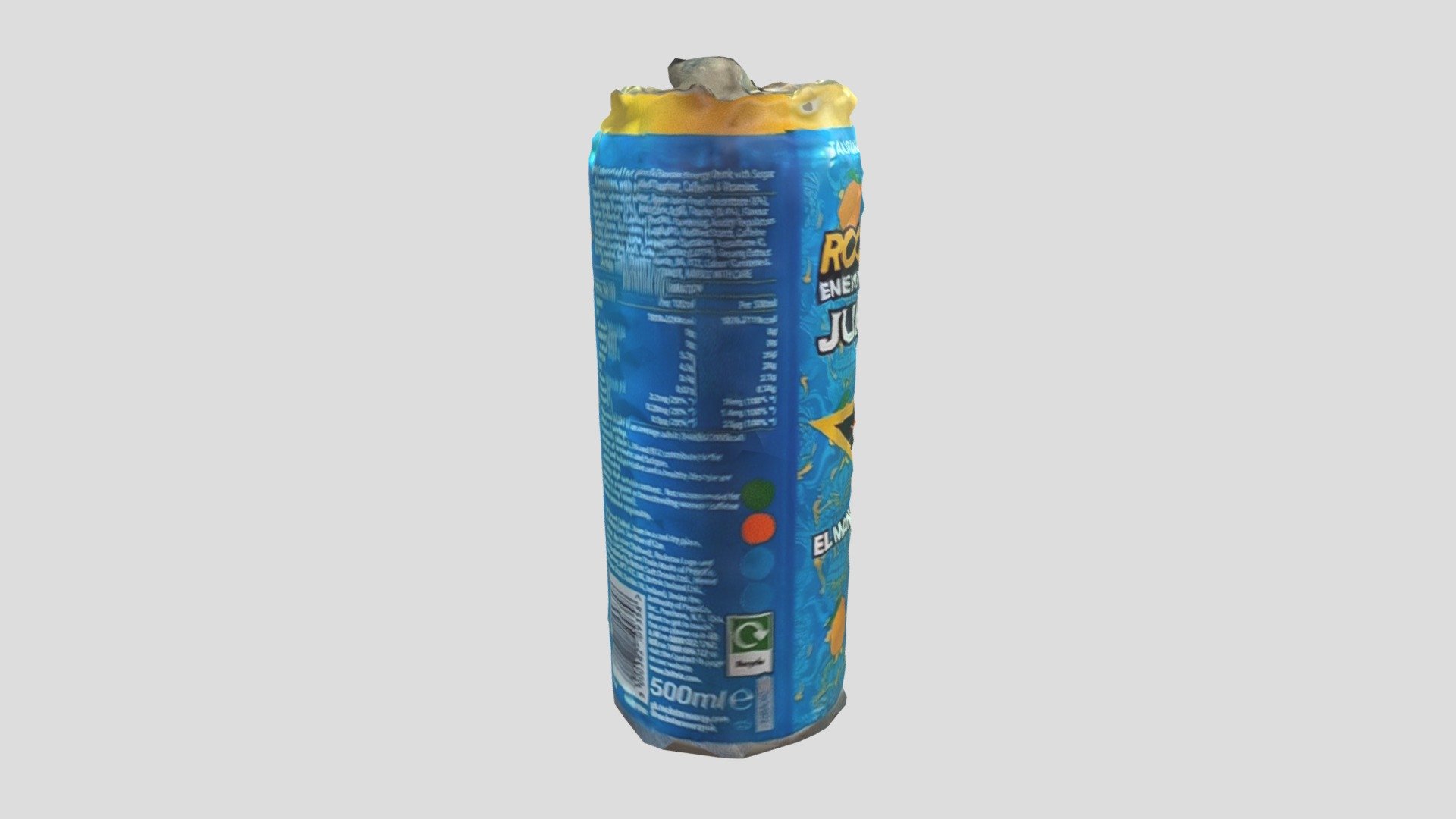 Rockstar Juiced - Energy Drink - Download Free 3D model by Bruce ...