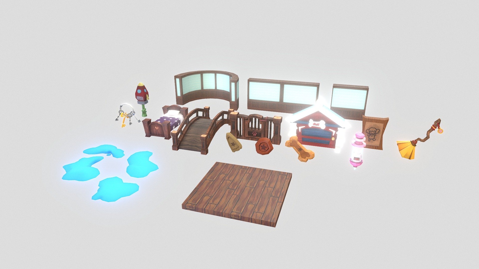 The Adventure of Toto 3D Models/Props - 3D model by sherine (@Danuja ...