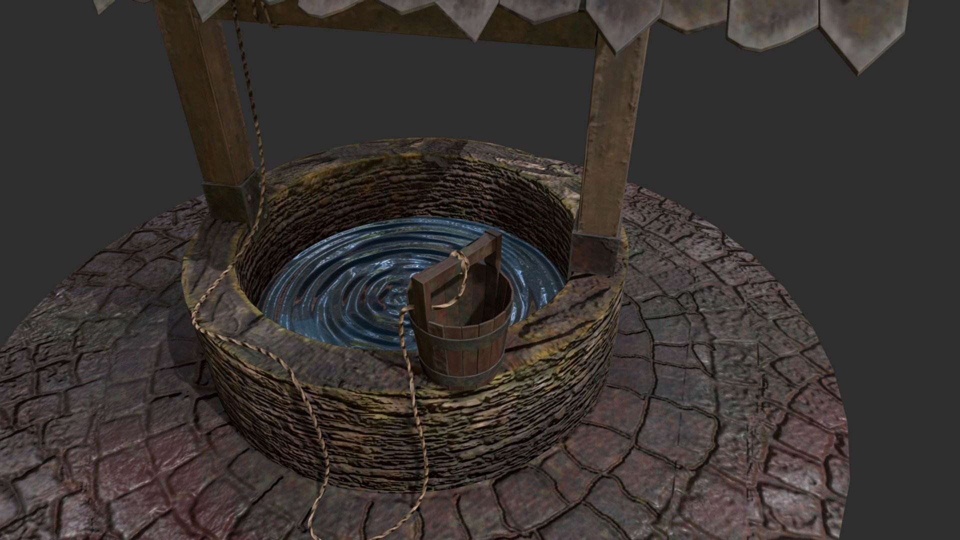 Well - Download Free 3D model by Zebrahcorn [01a25f0] - Sketchfab