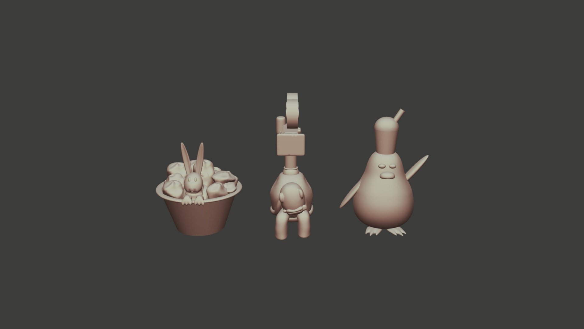 Animals in a cinema - 3D model by cris.alonsom4612 [01a287f] - Sketchfab