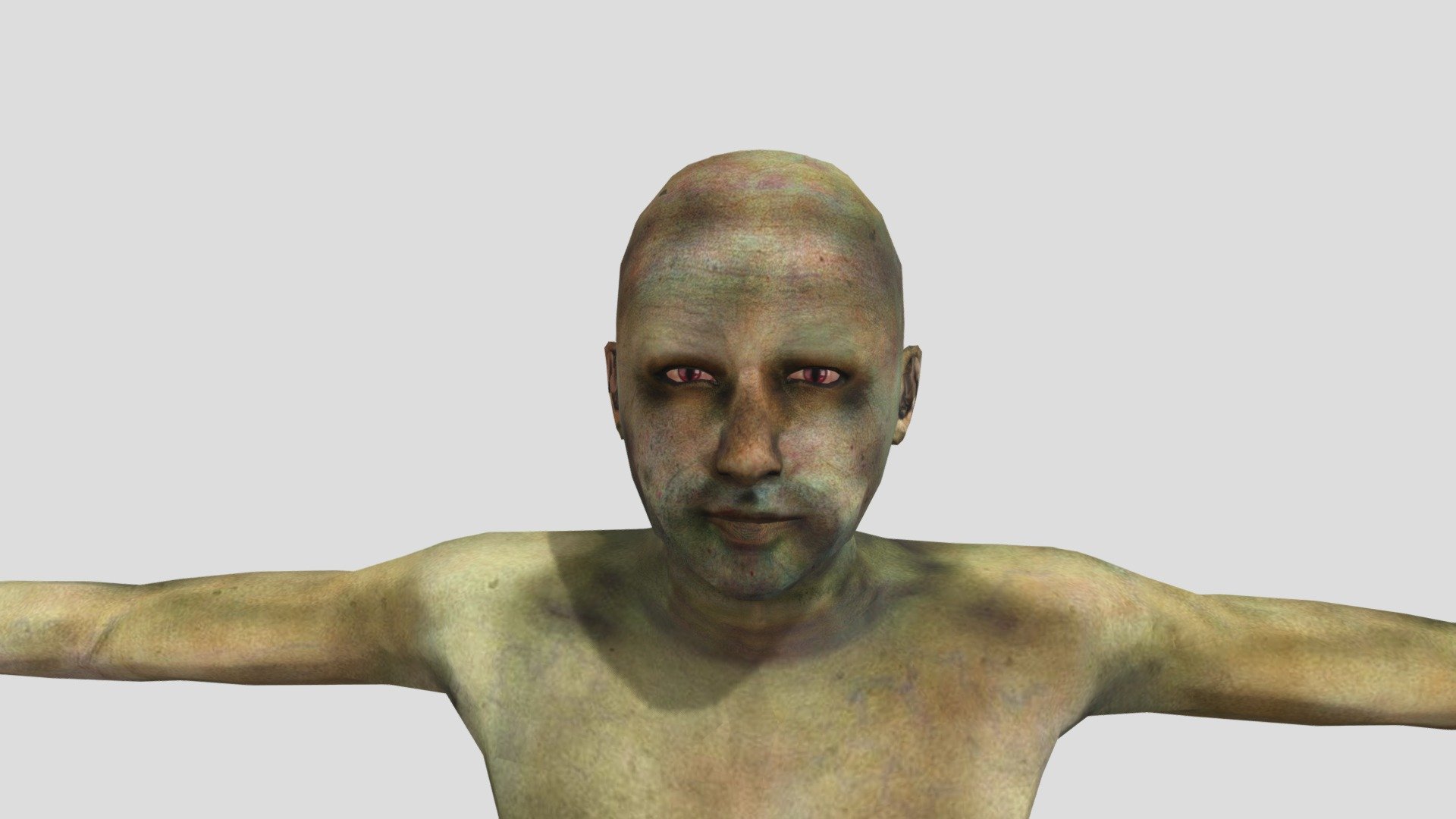 Low Poly Zombie - Download Free 3D model by pooiloui2 [01a3200] - Sketchfab