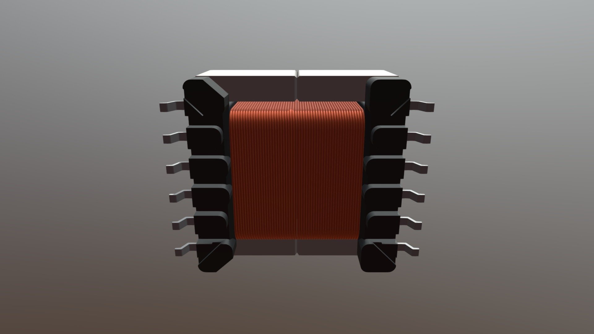 EFD25-K-12P-SMD-TBI Złożenie - 3D model by Feryster (@darek) [01a3f45] - Sketchfab