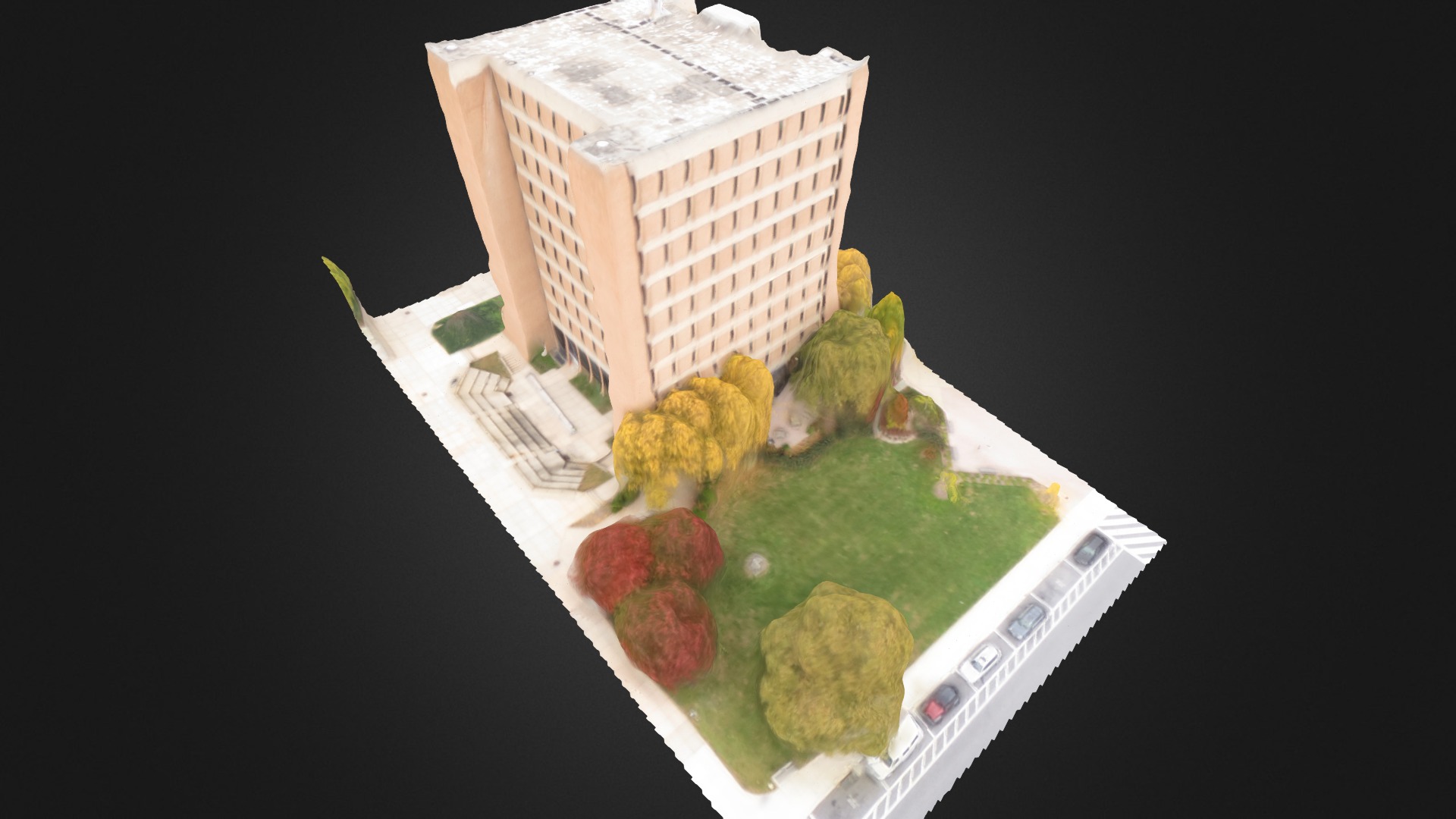 UMBC Admin Building - 3D model by Stephen Zidek (@sgienow1) [01a4ea9 ...
