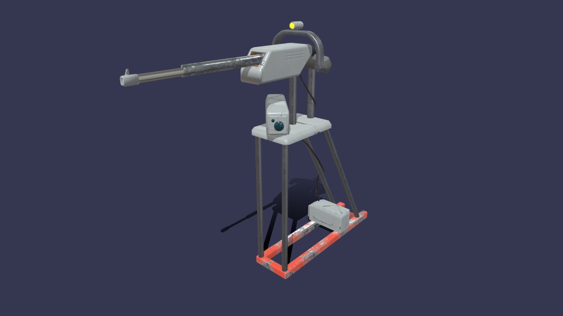 Turret Sniper - 3D model by DminKing [01a6069] - Sketchfab