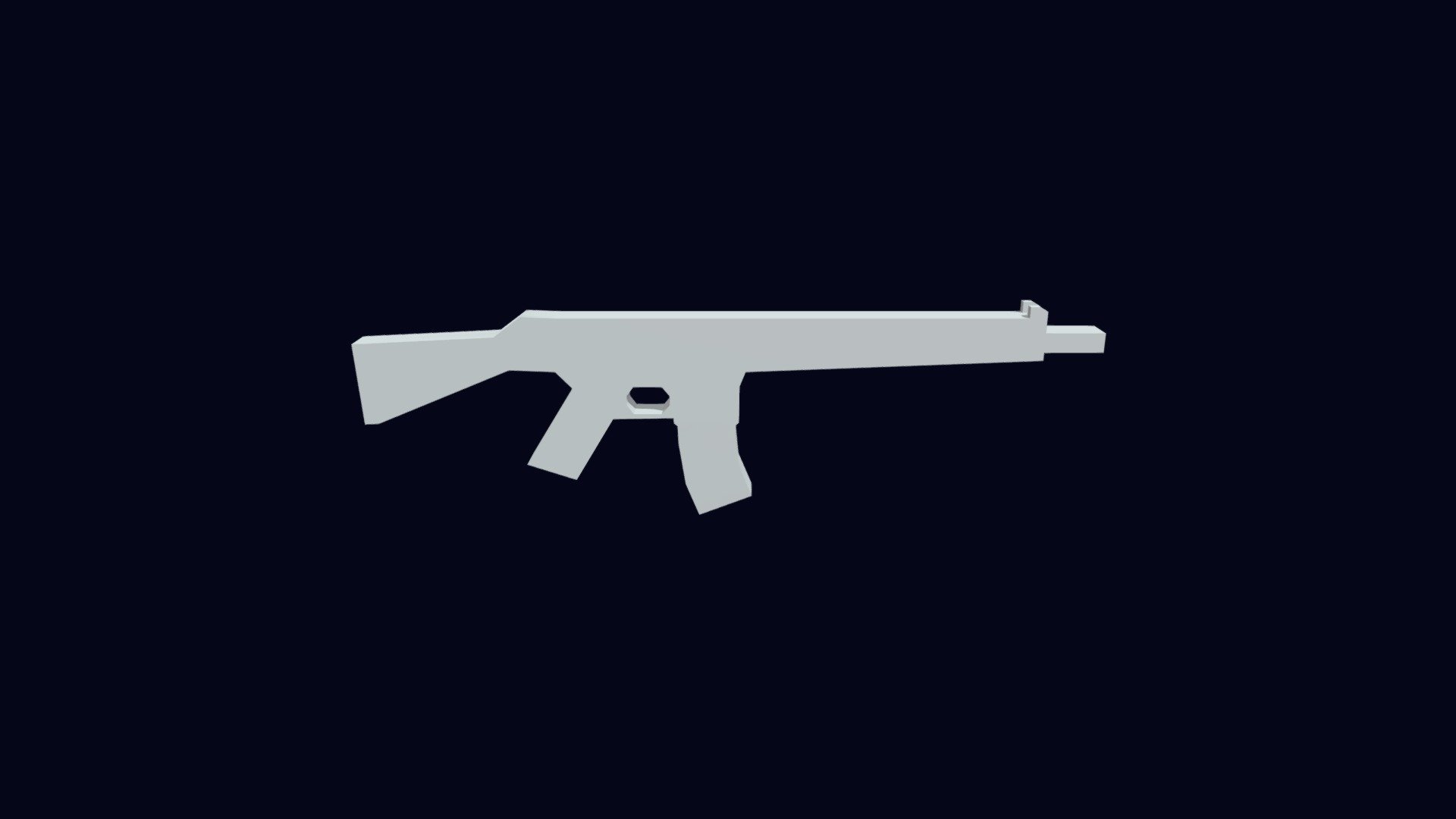Basic Gun Model - Download Free 3D model by EchoSounds (@ronangray ...