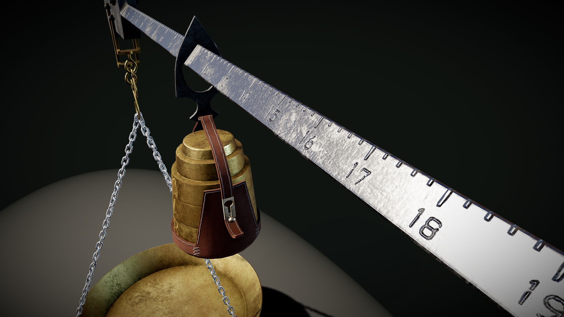 Steelyard balance - Empty code - 3D model by Ismael3D (@D3Moon ...