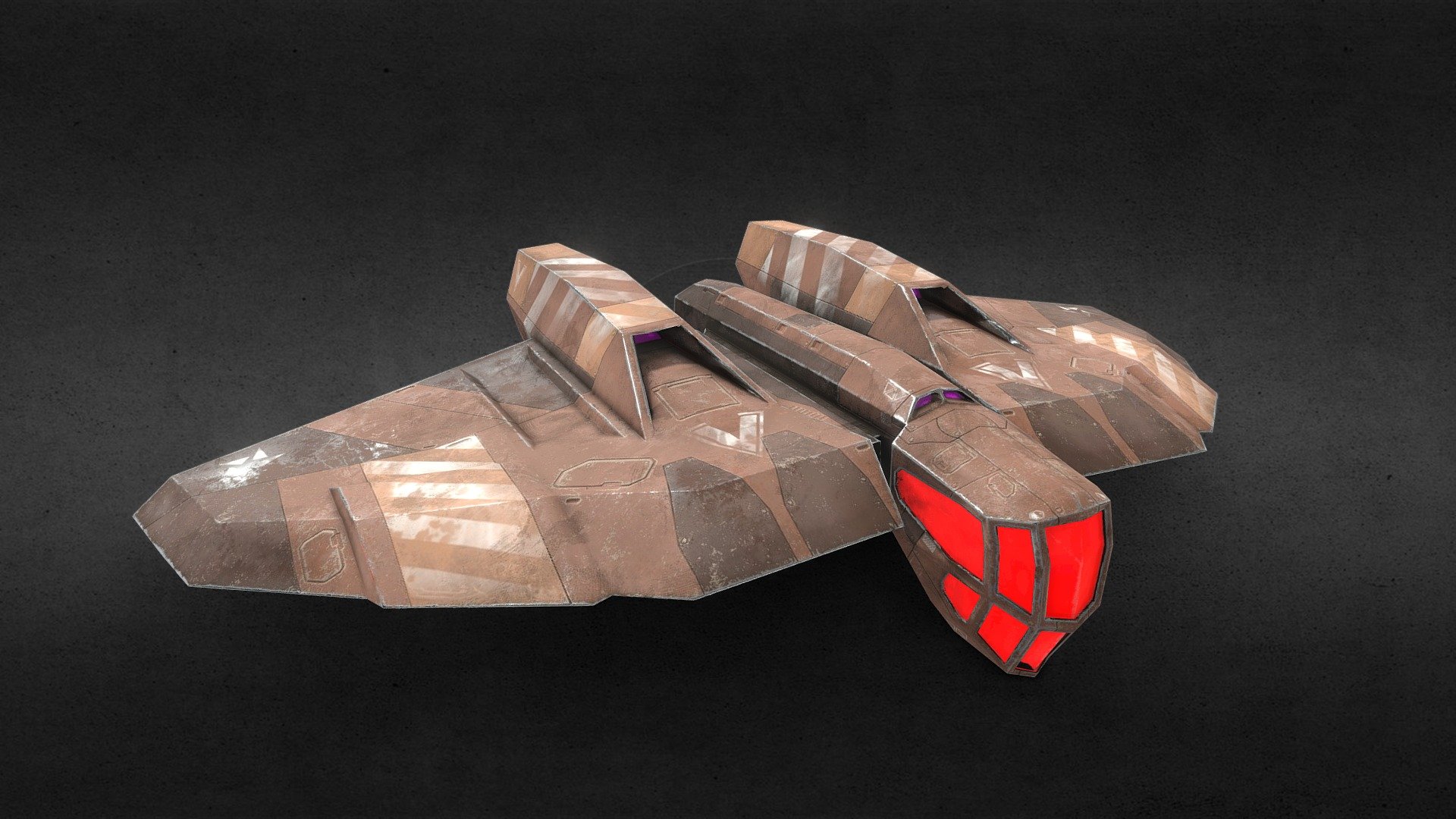 Star Blazer - OPFOR Medium Fighter - 3D model by Jack Fraser (@Impyrium ...