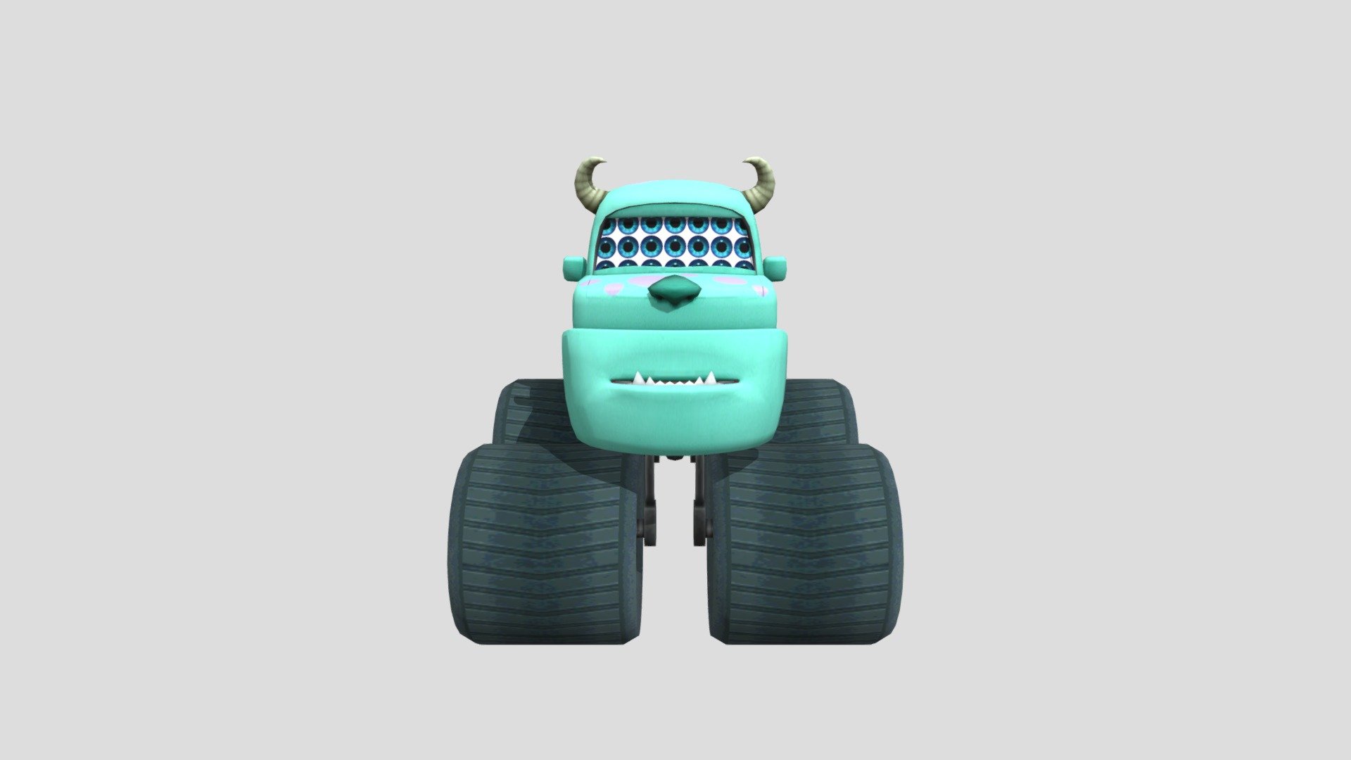 Wii - Cars Race-O- Rama - Sulley - Download Free 3D model by gus5504 ...