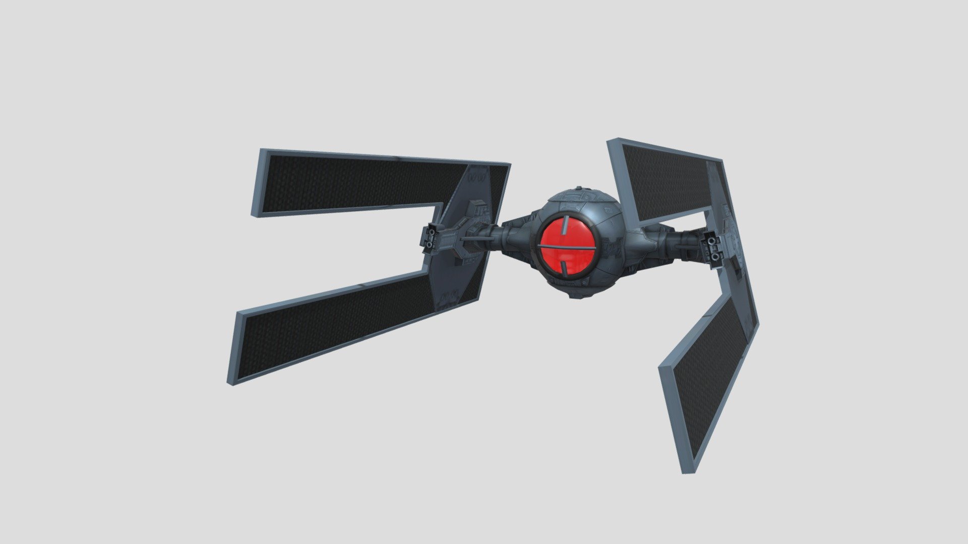 TIE/D Automated Starfighter - BF3 Style - 3D model by JCarpenter_48 ...