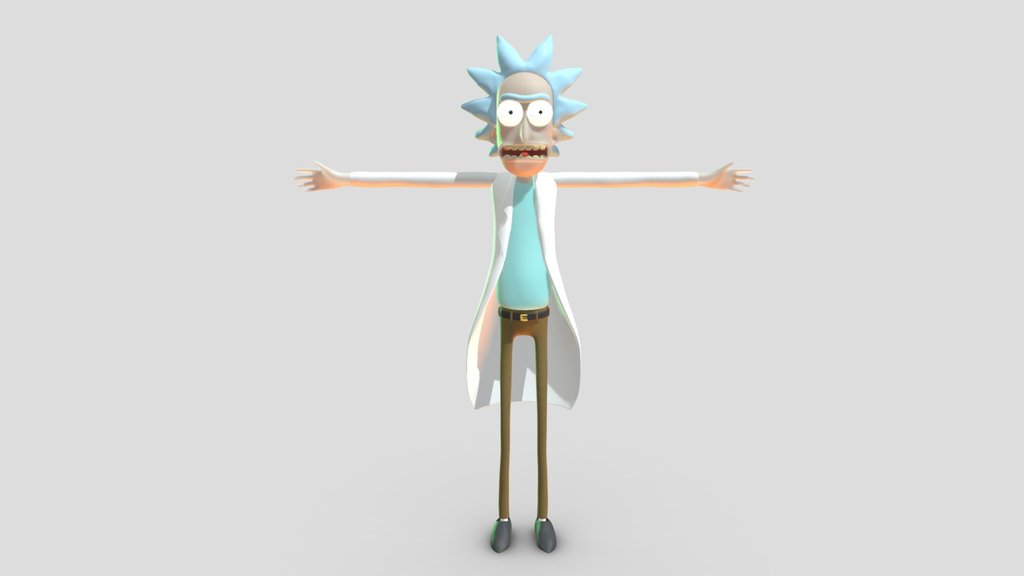 Rick and Morty - A 3D model collection by RavageShadow - Sketchfab