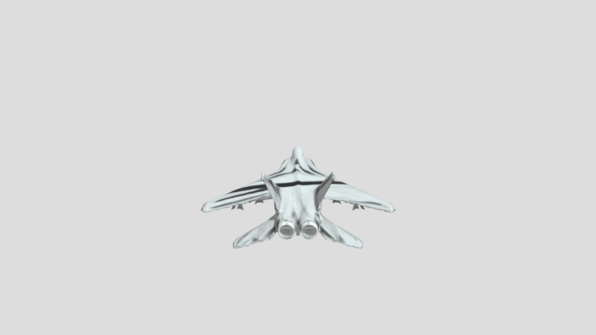 Sleek Fighter Jet Drawing - 3D model by viannovation [01ac614] - Sketchfab