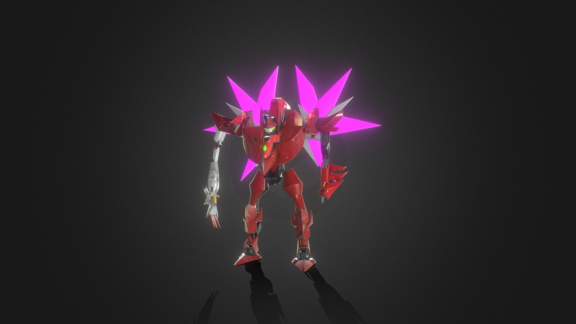 Kallen's Mech: Guren Type Special - 3D model by Samikaze [01ac72d ...