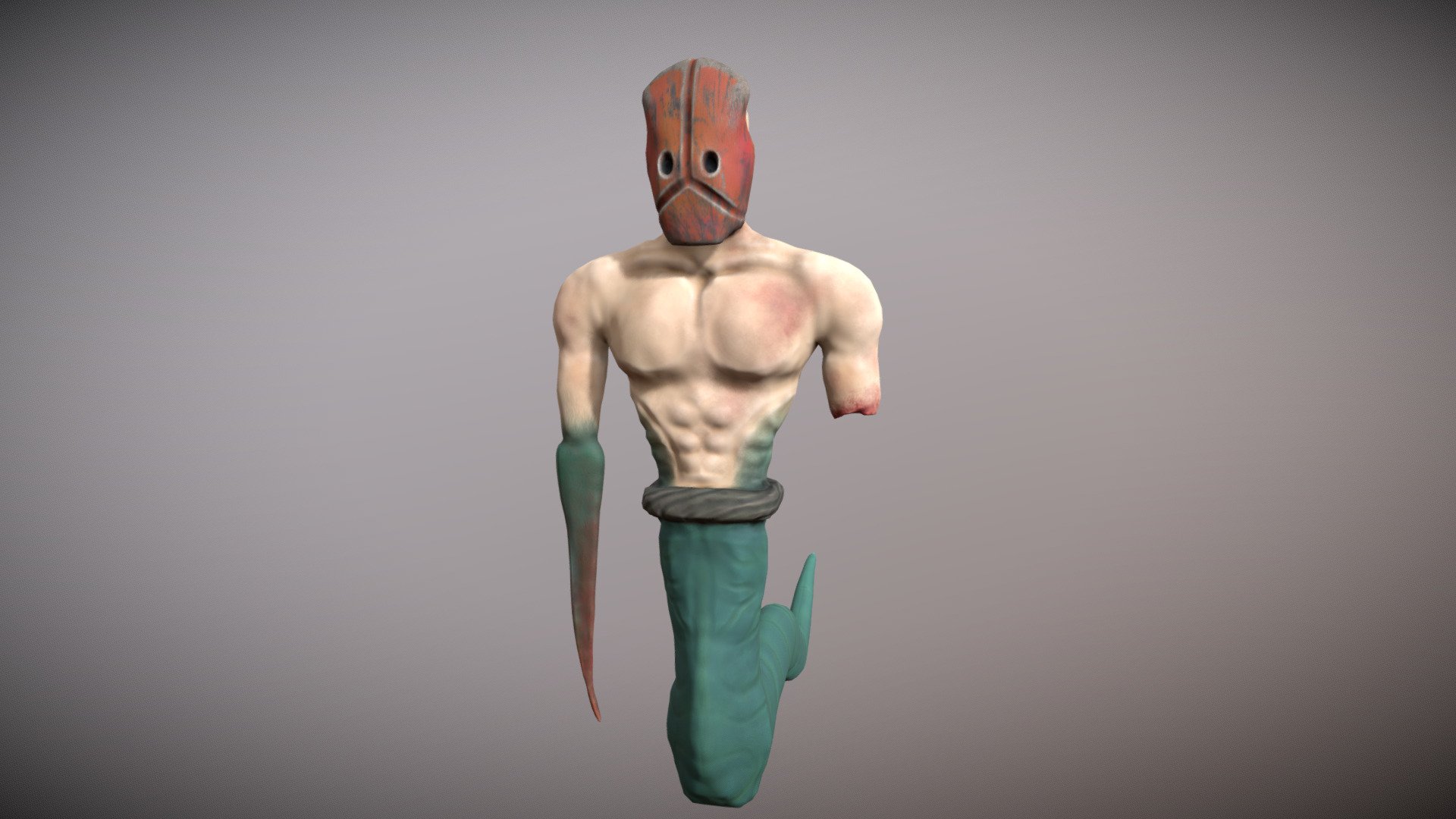 Snake Man - 3D model by KoteGromuga [01ada87] - Sketchfab