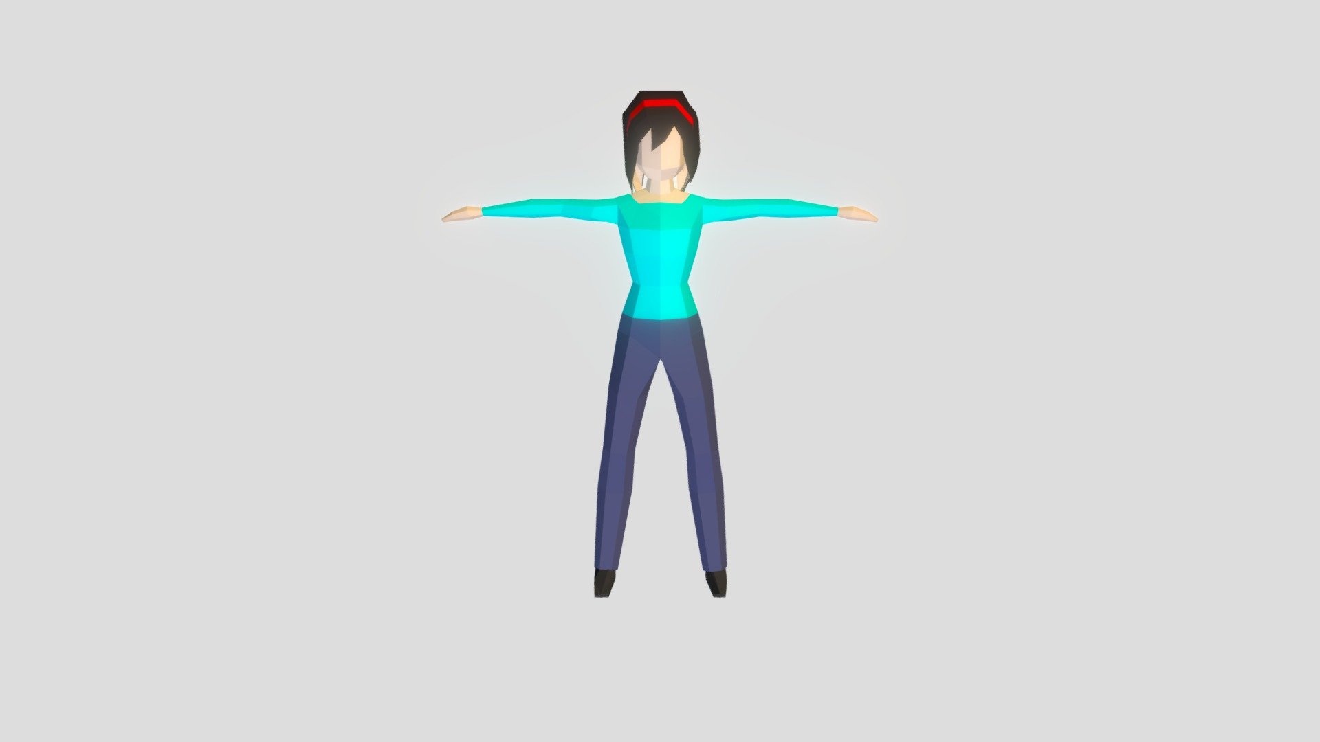 Fast Run low poly test - Download Free 3D model by Techno-Universal ...