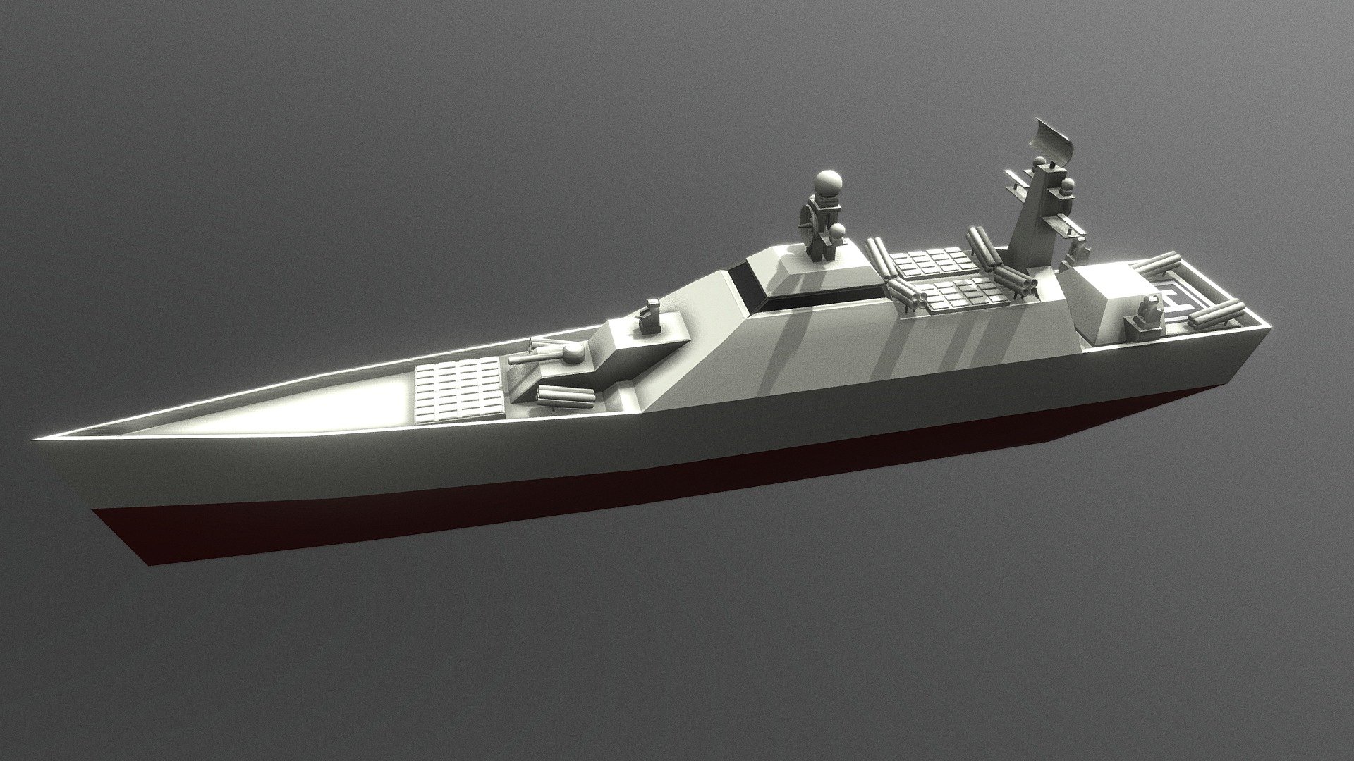 Meteor-class destroyer - 3D model by nestor_d [01ae1f6] - Sketchfab
