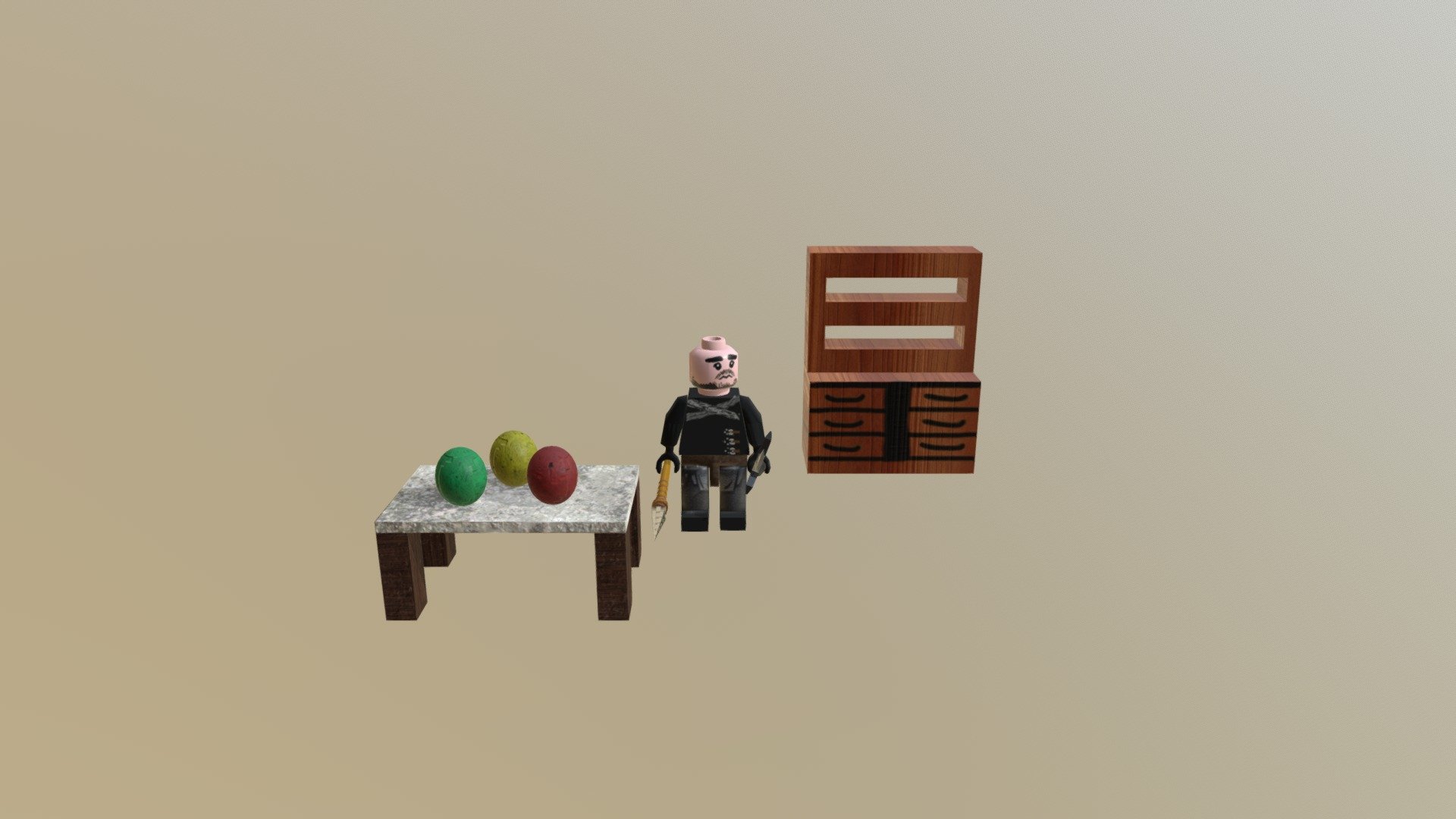 Models - Lego Scene - Download Free 3D model by beno_2k9 [01afb6a ...