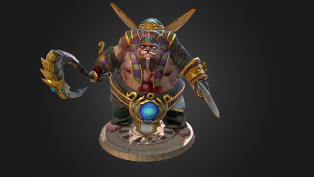 Pudge 3D models - Sketchfab