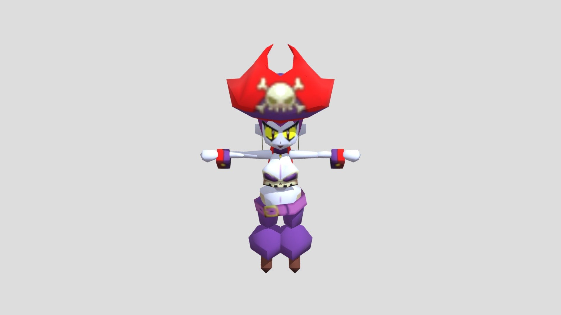 Custom Edited - Shantae Customs - Risky Boots N6 - Download Free 3D ...